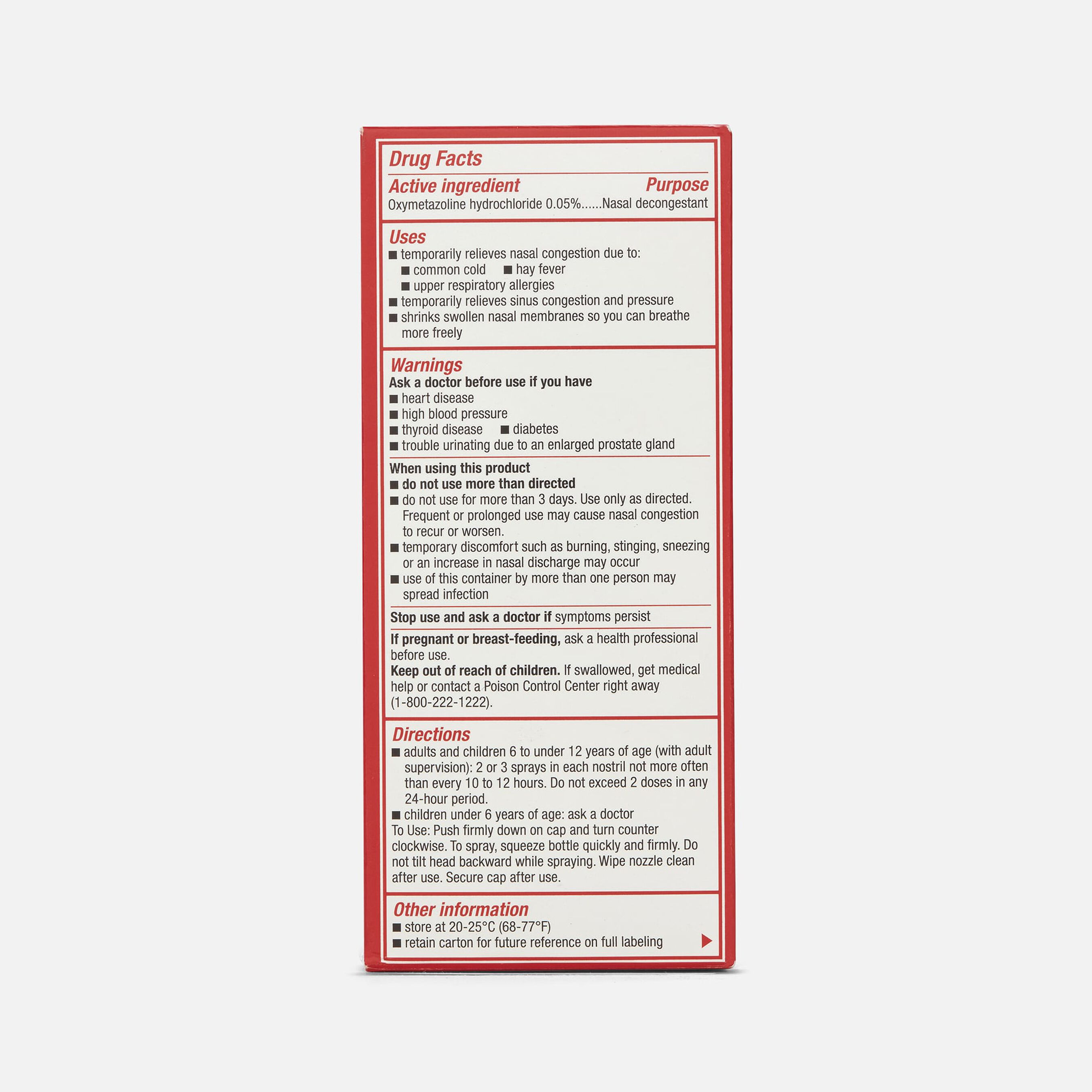 HSA Eligible Sudafed OM Sinus Severe Original Nasal Spray, 1 fl oz ...