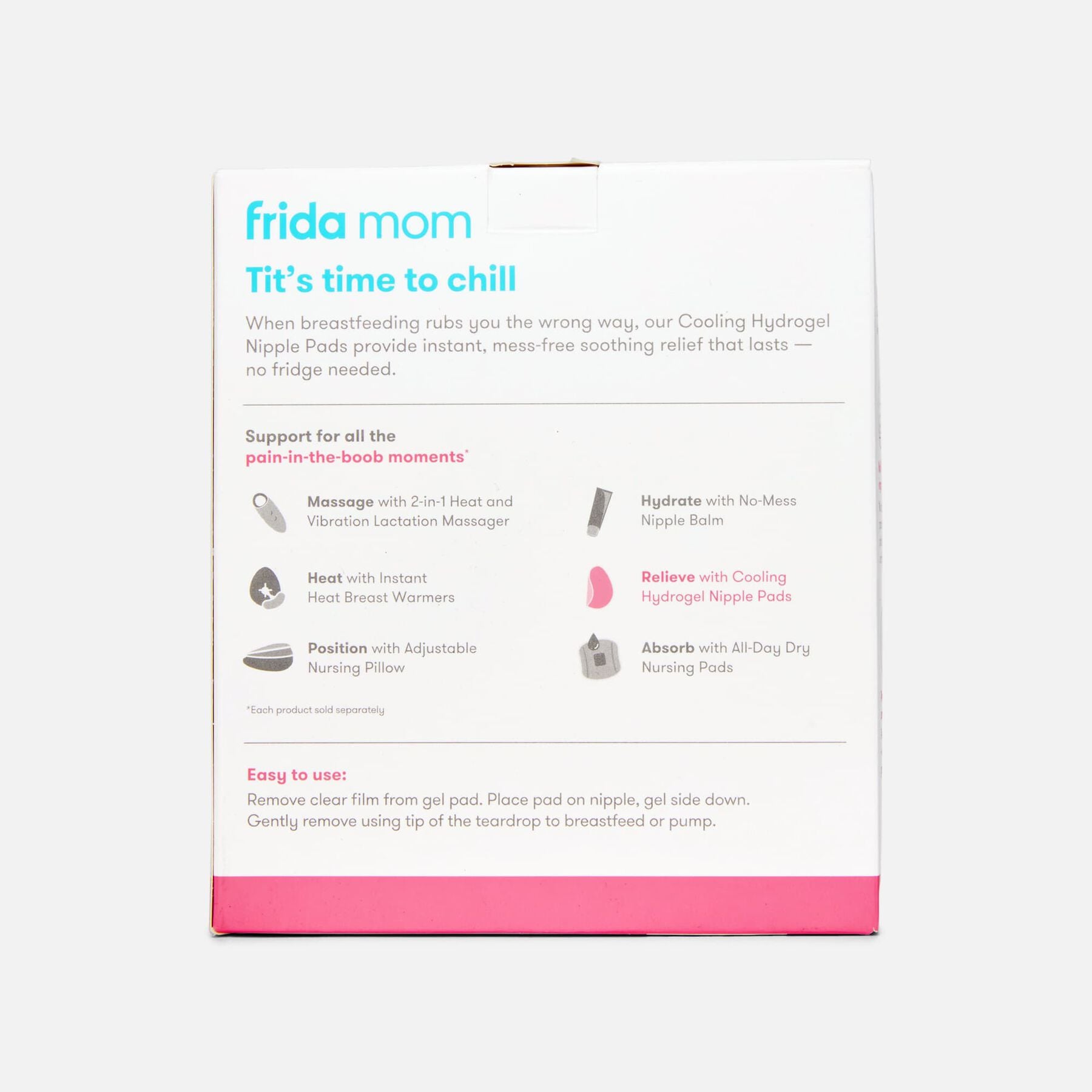 HSA Eligible Frida Mom Cooling Hydrogel Nipple Pads, 8 ct. | HSA Eligible
