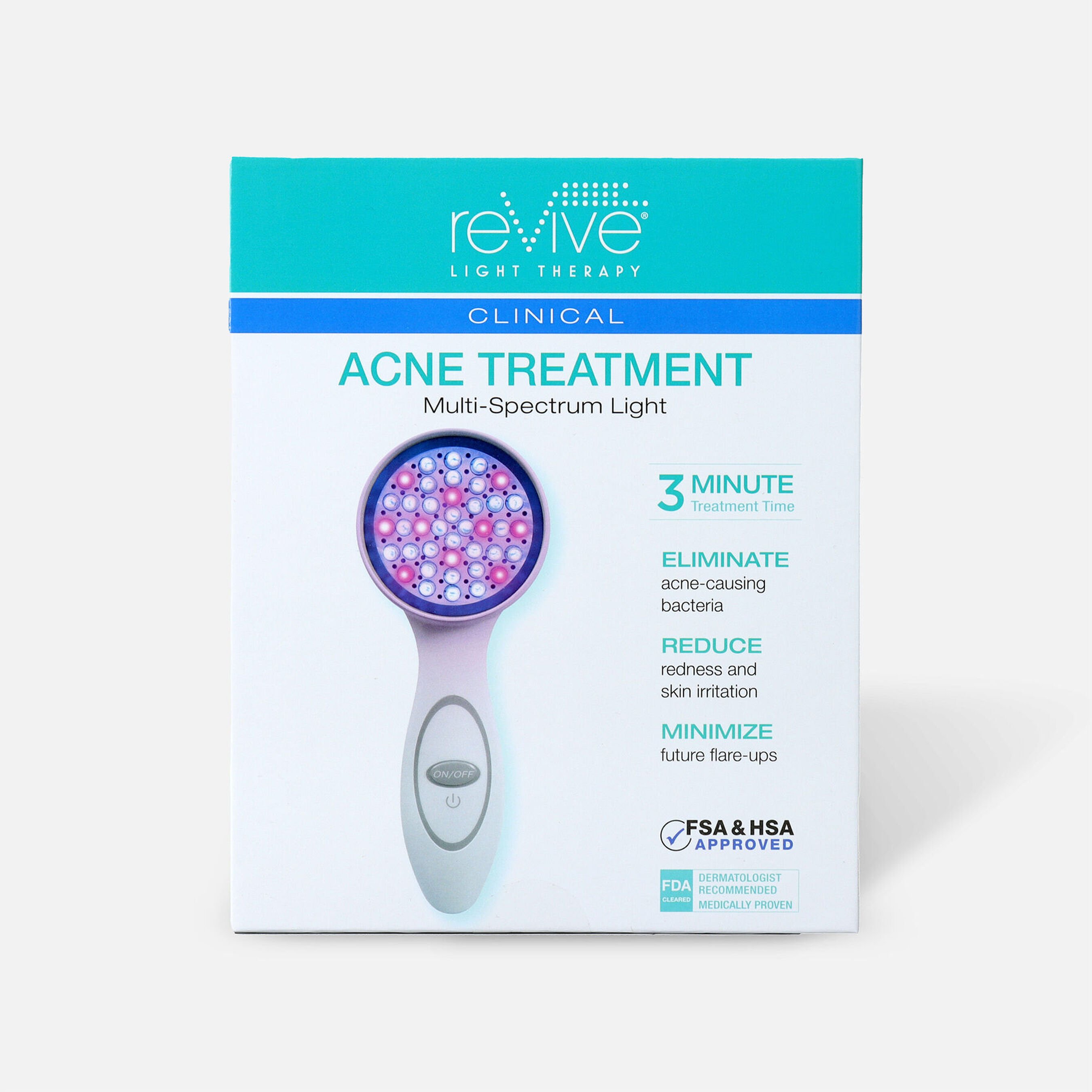 HSA Eligible reVive Light Therapy Clinical Acne Treatment Multi ...