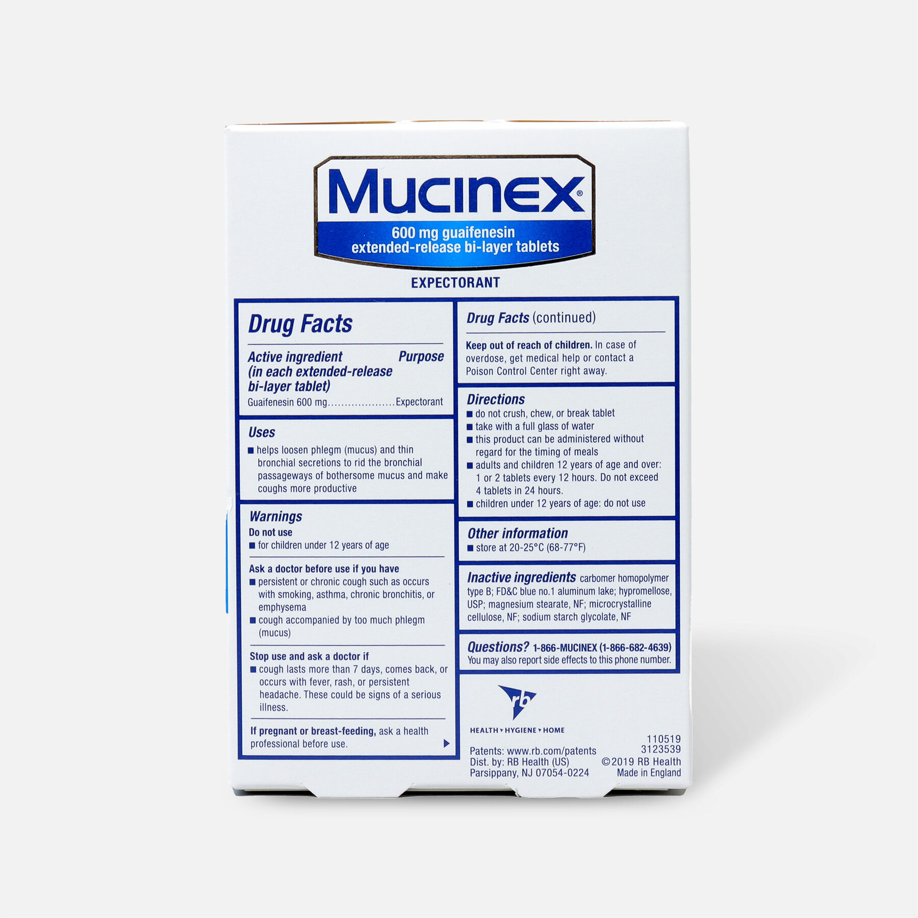 HSA Eligible Mucinex SE Extended Release Bi-Layer Tablets, 20 ct. | HSA ...
