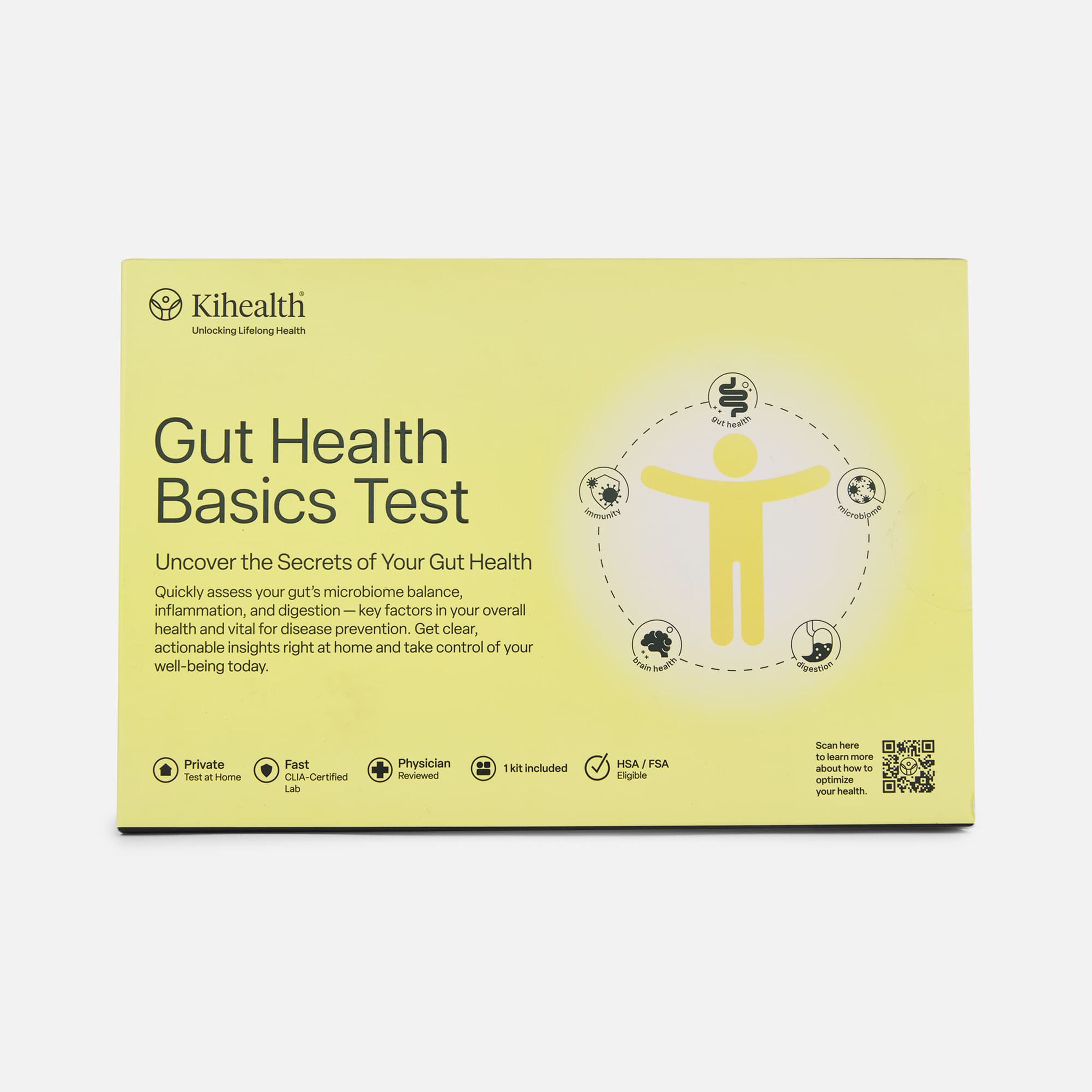 HSA Eligible Kihealth Gut Health Basics Test | HSA Eligible