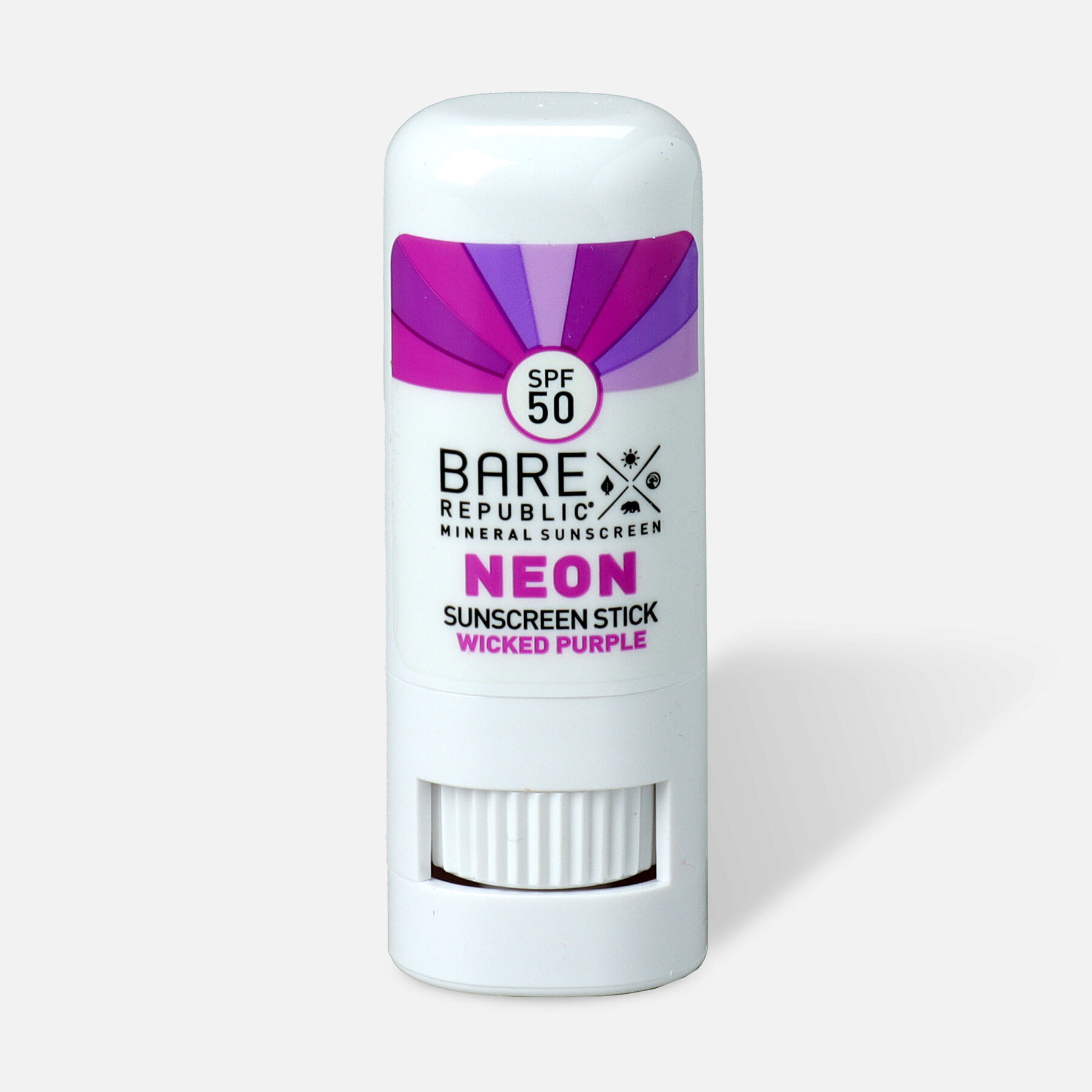 Bare Republic Mineral SPF 50 Neon Sunscreen Stick