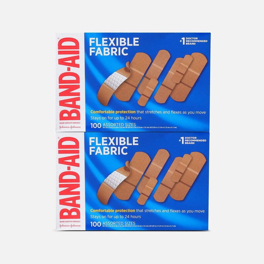 HSA Eligible BAND-AID® Flexible Fabric Adhesive Bandages, Assorted ...