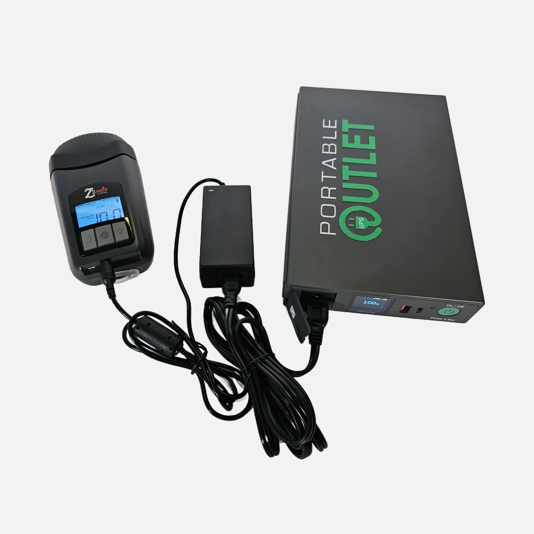 HSA Eligible Portable Outlet Medical CPAP Battery and Uninterruptible ...