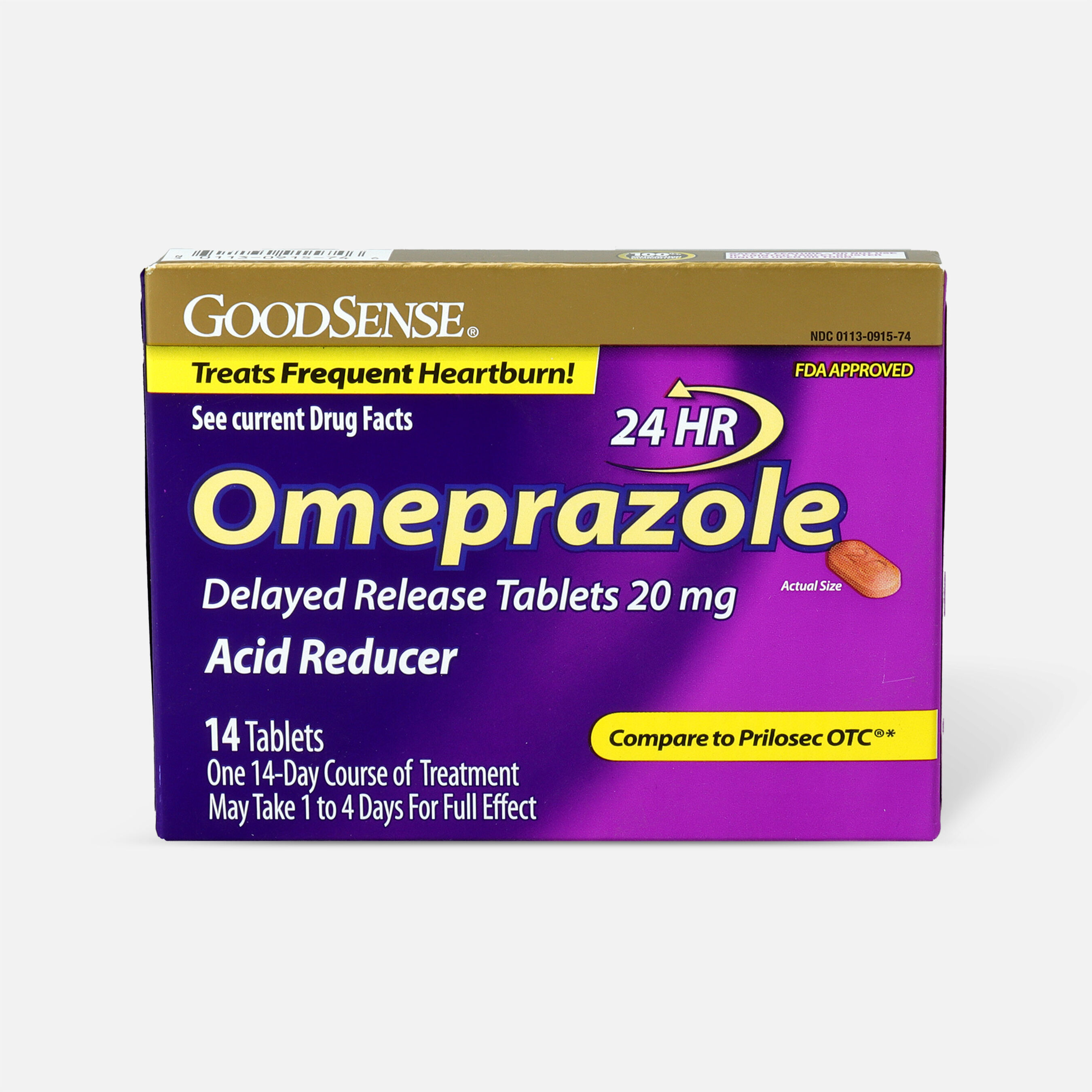 GoodSense® Omeprazole Delayed Release Tablets 20 mg, Acid Reducer