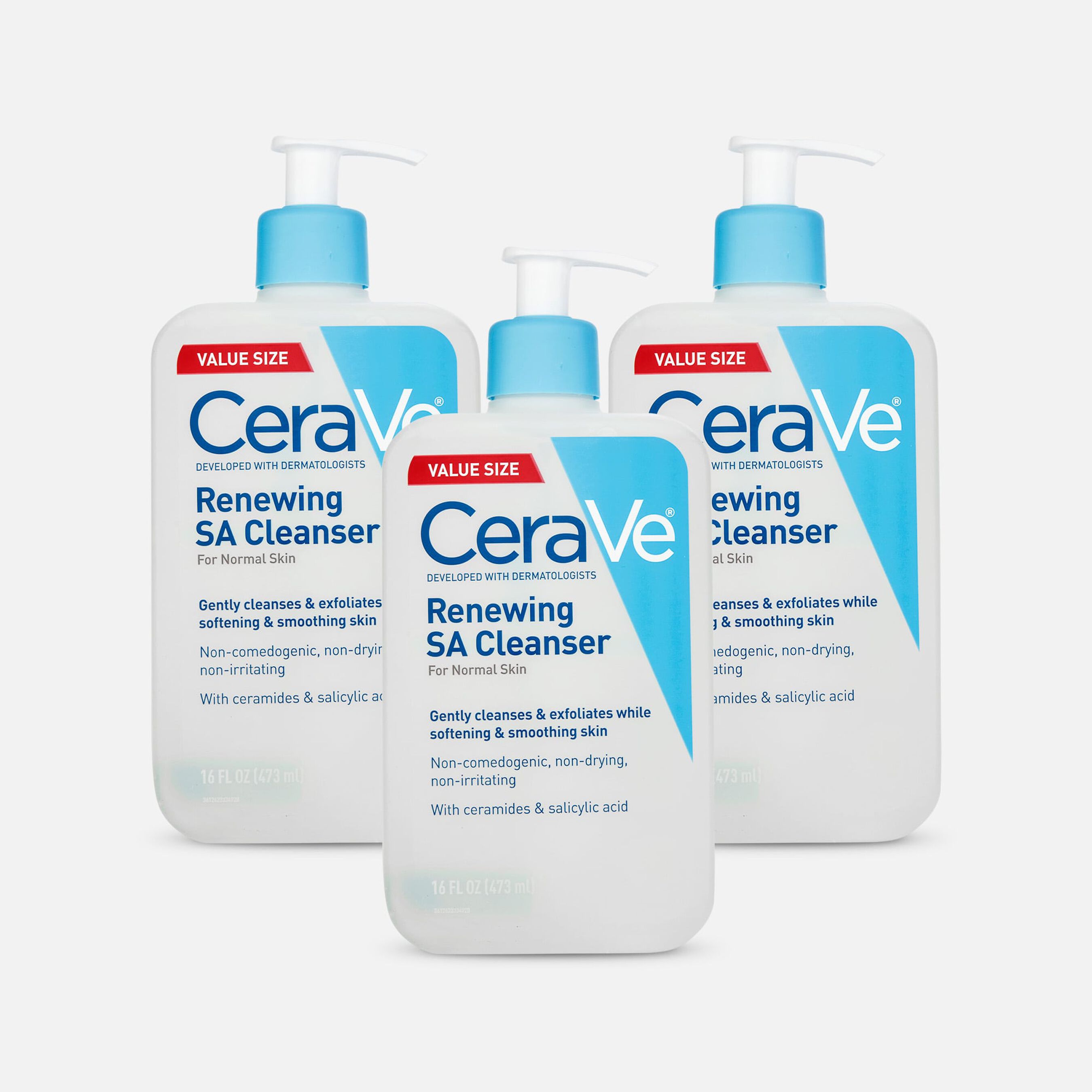 HSA Eligible CeraVe Renewing SA Cleanser, 16 oz. (3-Pack) | HSA Eligible