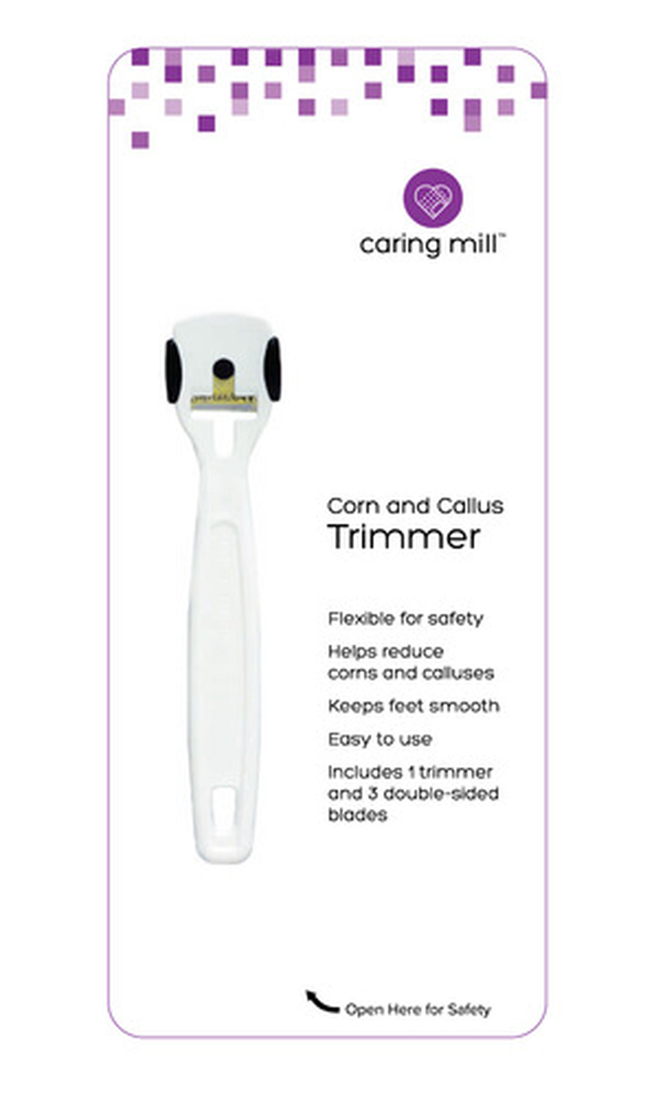 Caring Mill® Corn and Callus Trimmer