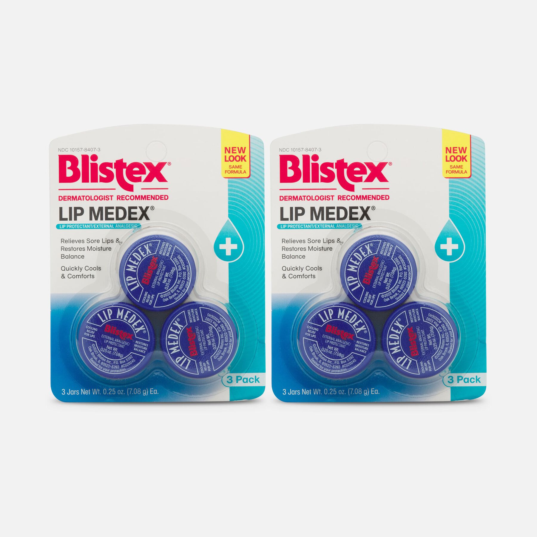 HSA Eligible Blistex Lip Medex Lip Protectant, 3 ct. (2-Pack) | HSA Eligible