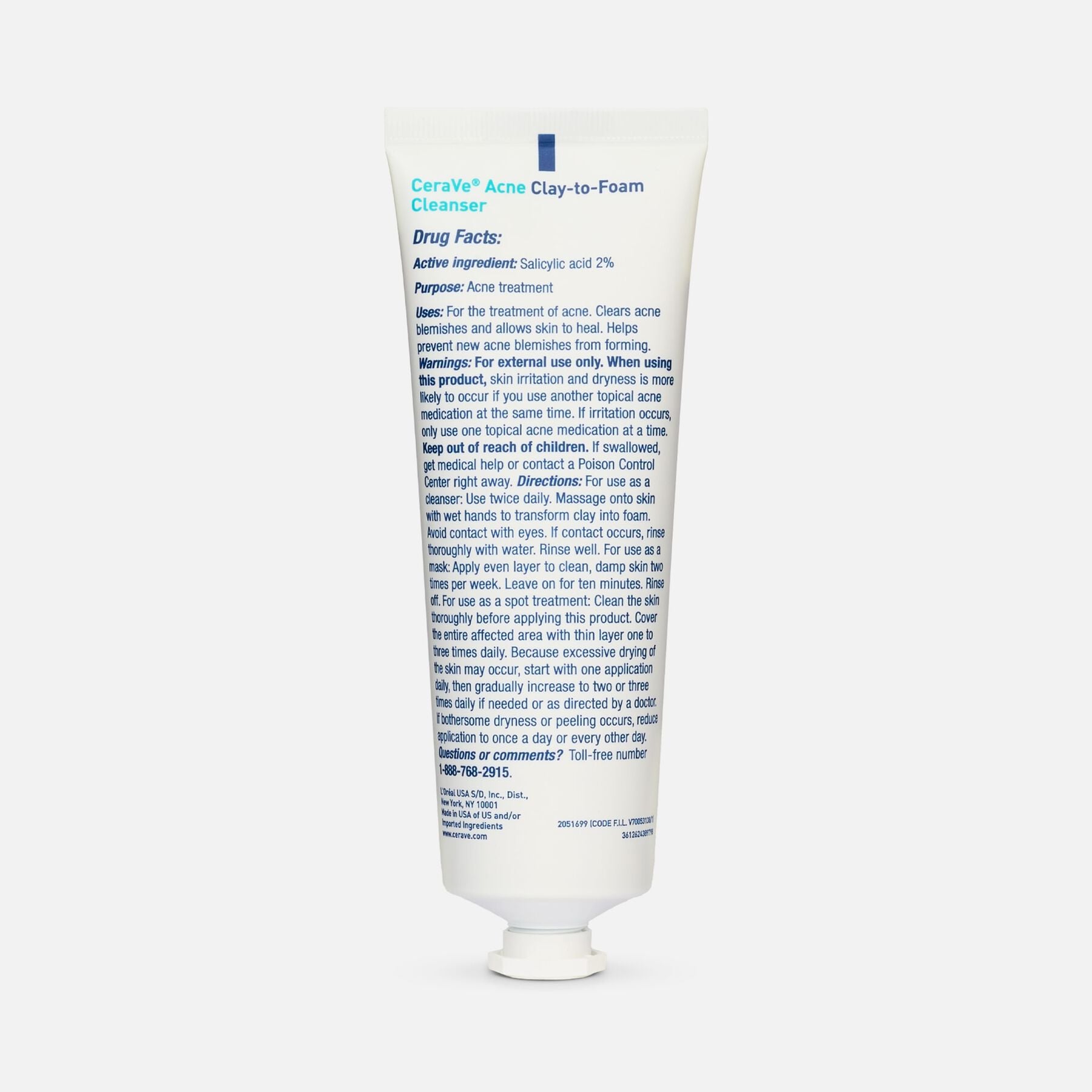 HSA Eligible CeraVe® Acne Clay to Foam Cleanser | HSA Eligible