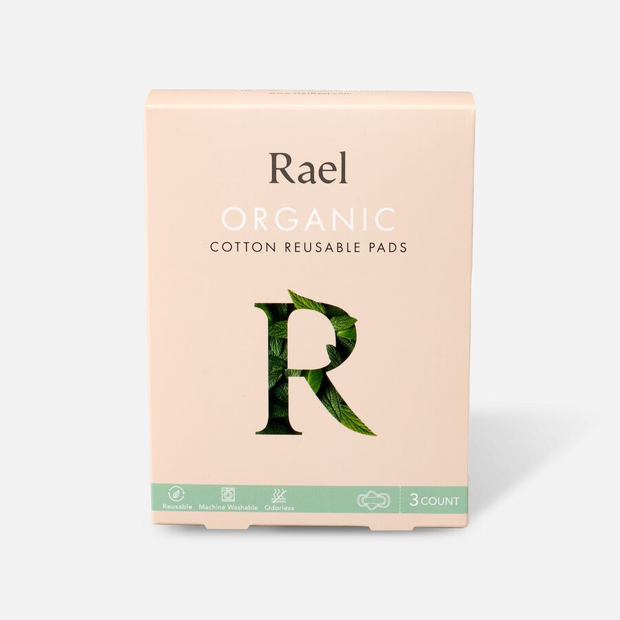 Rael Organic Cotton Reusable Pads