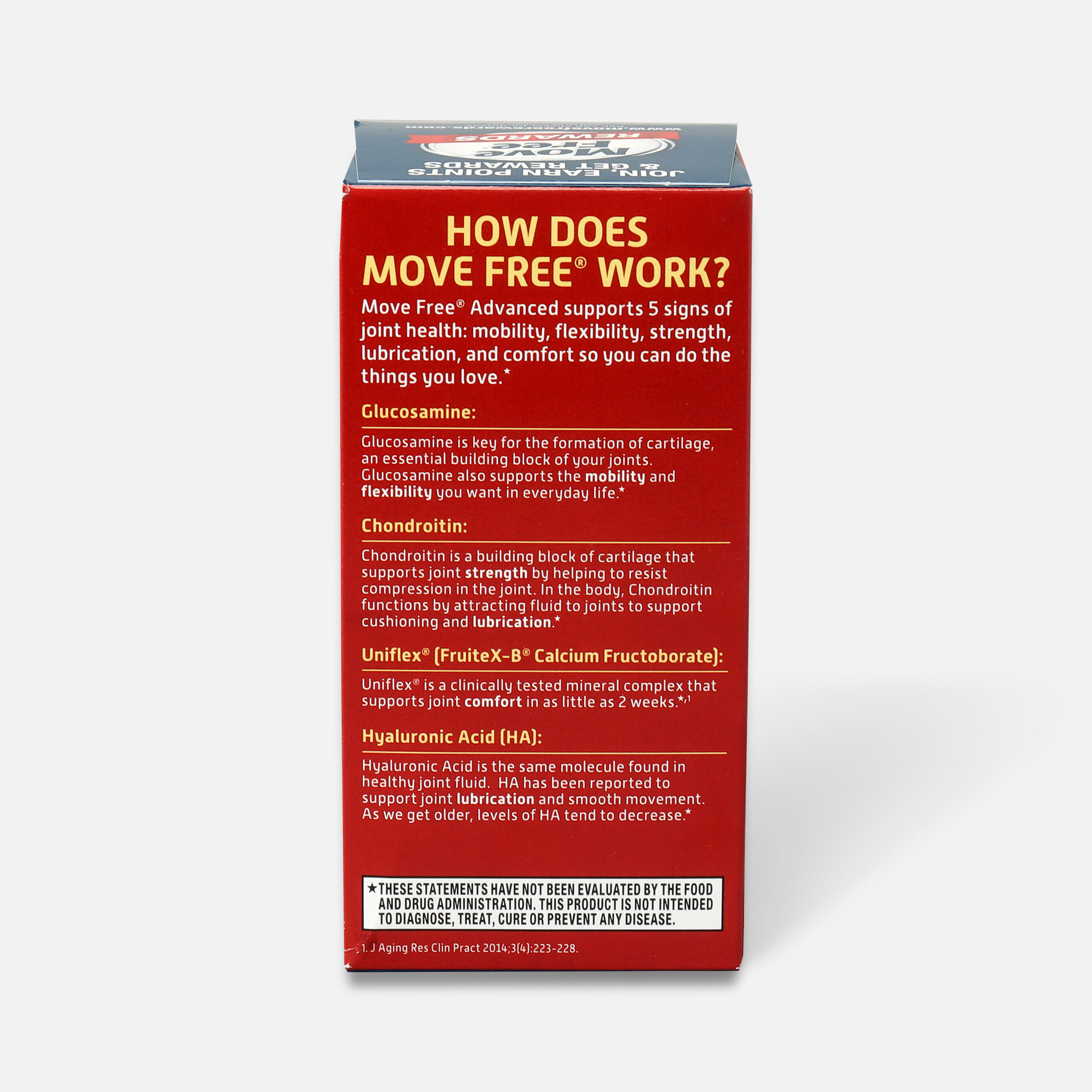 Schiff Move Free Advanced Joint Health Tablets, 80 Count