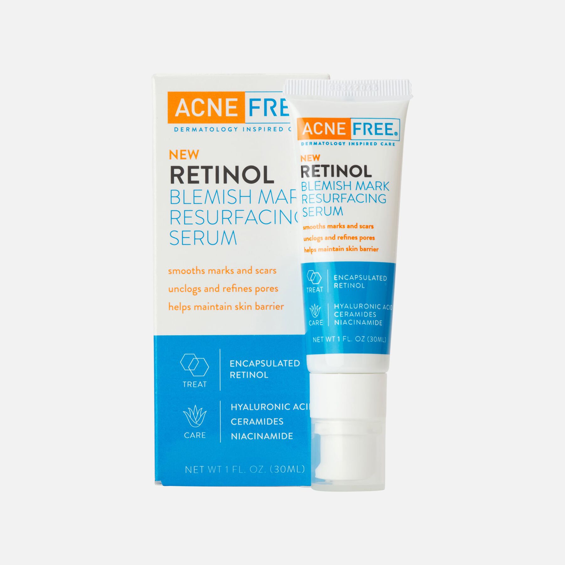HSA Eligible AcneFree Retinol Blemish Mark Resurfacing Serum, 1 oz ...