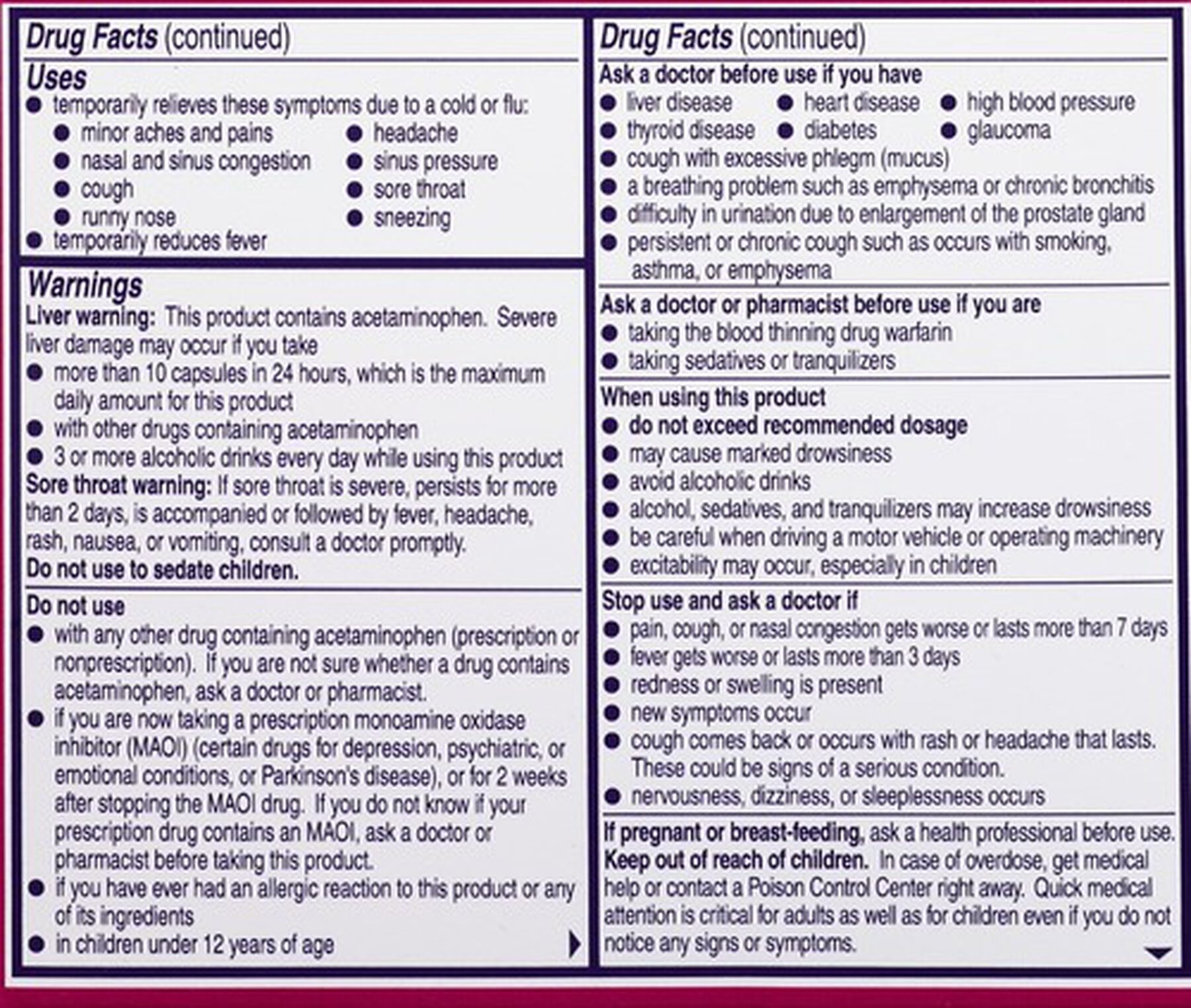 Alka-Seltzer Plus Cold and Cough Liquid Gels, 20ct