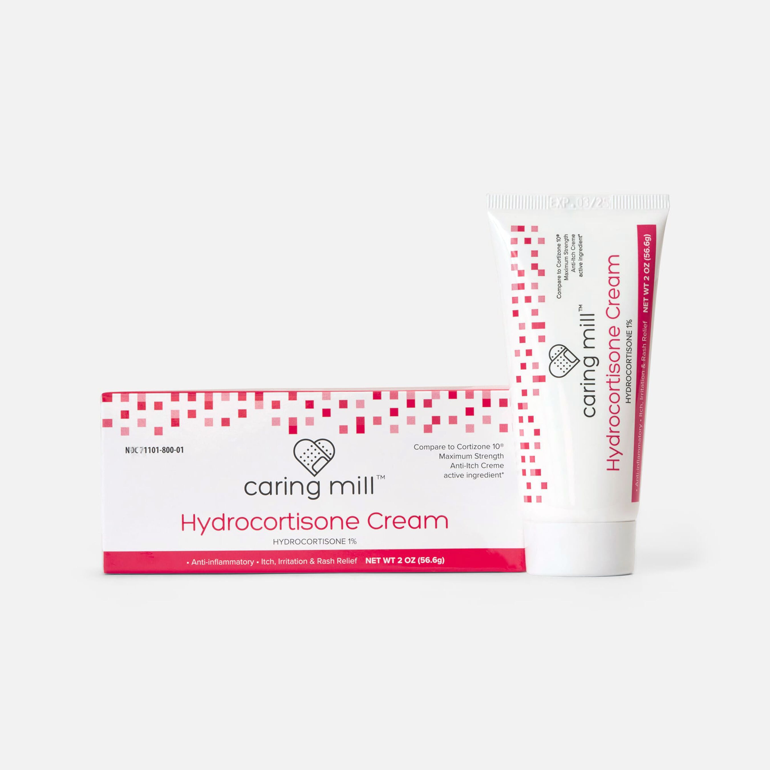 HSA Eligible Caring Mill™ Hydrocortisone Cream, 2 oz. | HSA Eligible