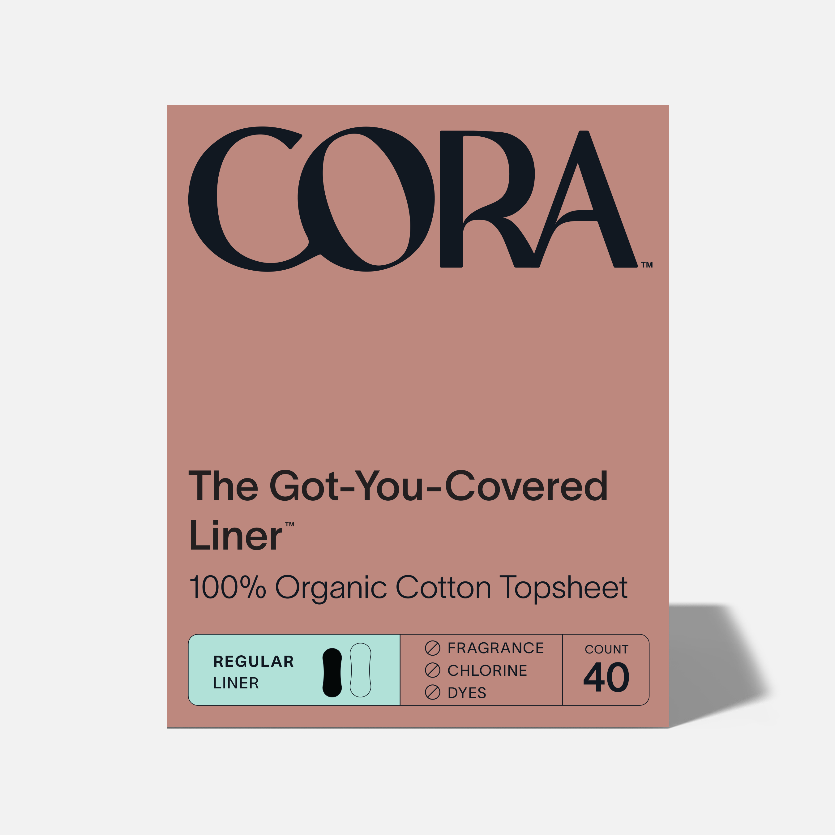HSA Eligible Cora Organic Cotton Ultra Thin Period Liners, 40 ct. | HSA ...