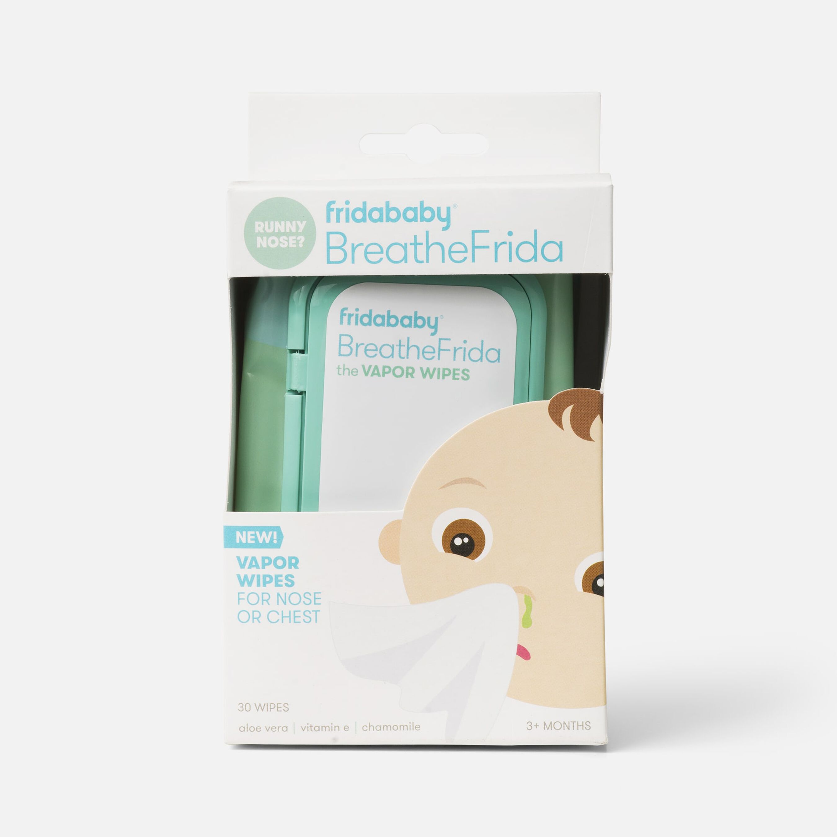 HSA Eligible Frida Baby BreatheFrida Vapor Wipes for Nose or Chest ...