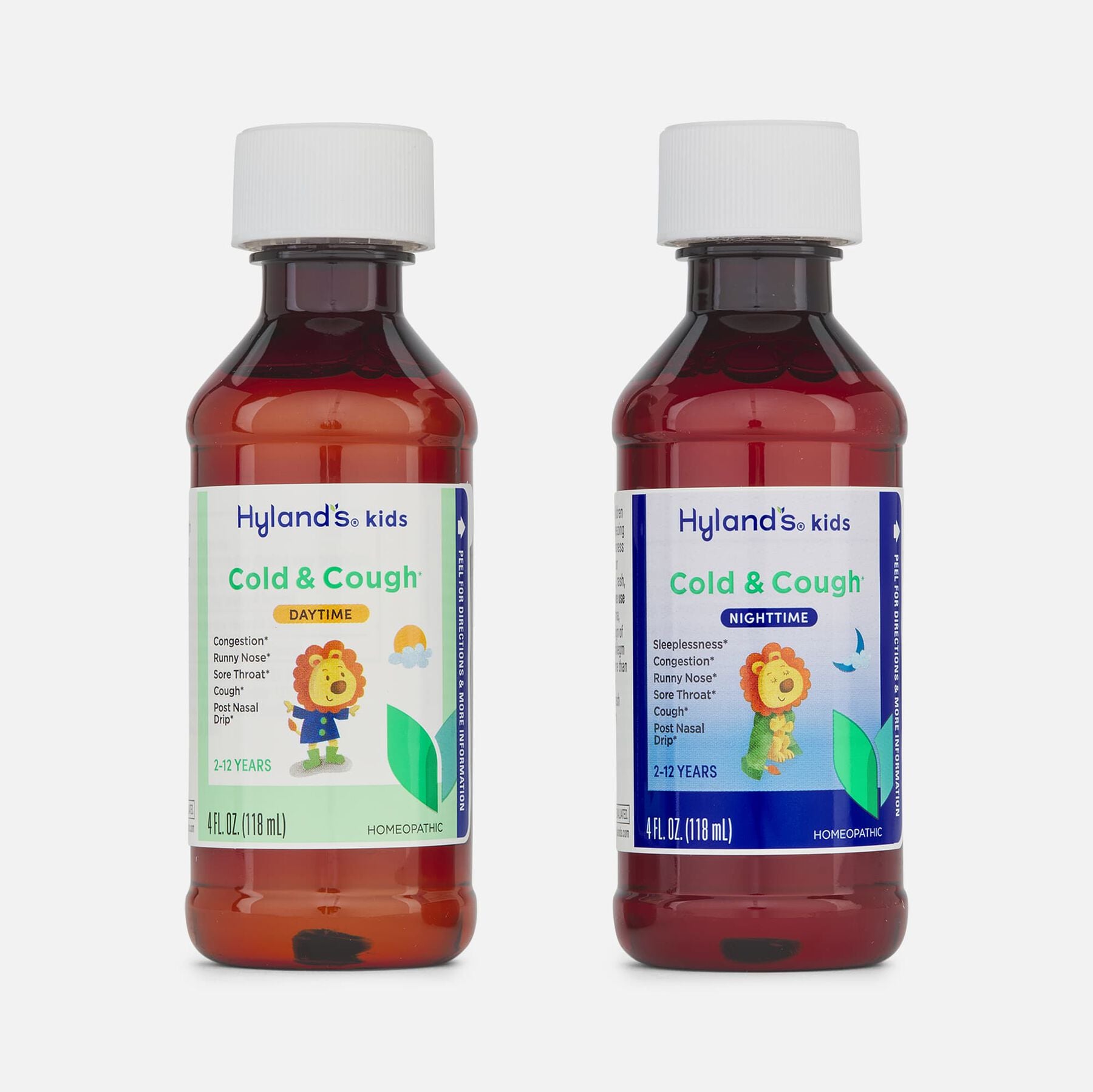 HSA Eligible Hyland's Kids Cold & Cough Day & Night Combo Pack, Two 4 ...