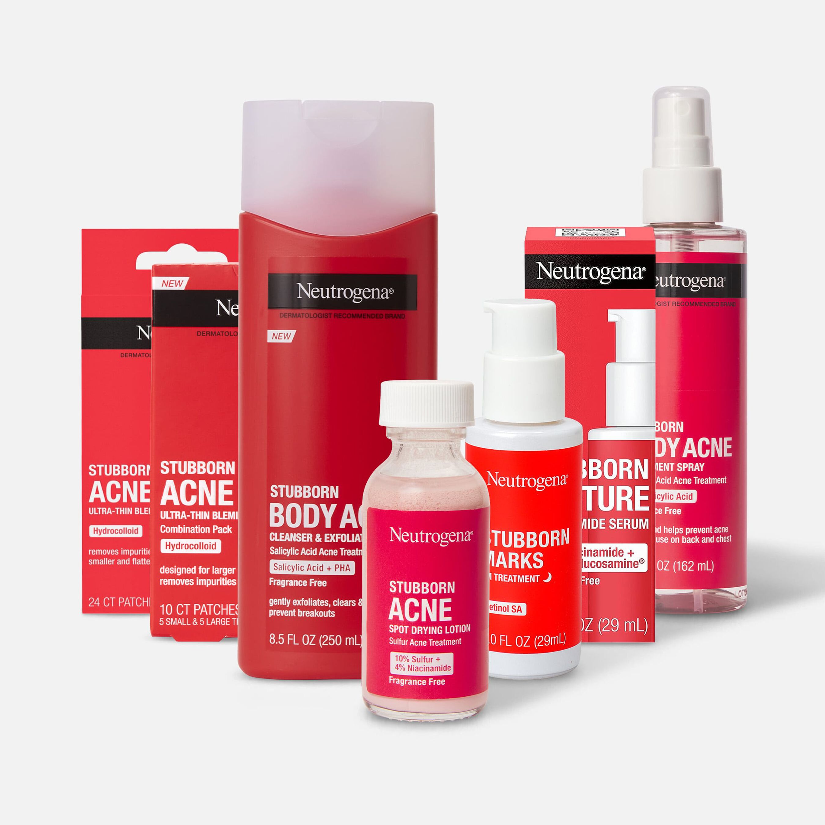 HSA Eligible Neutrogena Stubborn Acne Bundle | HSA Eligible