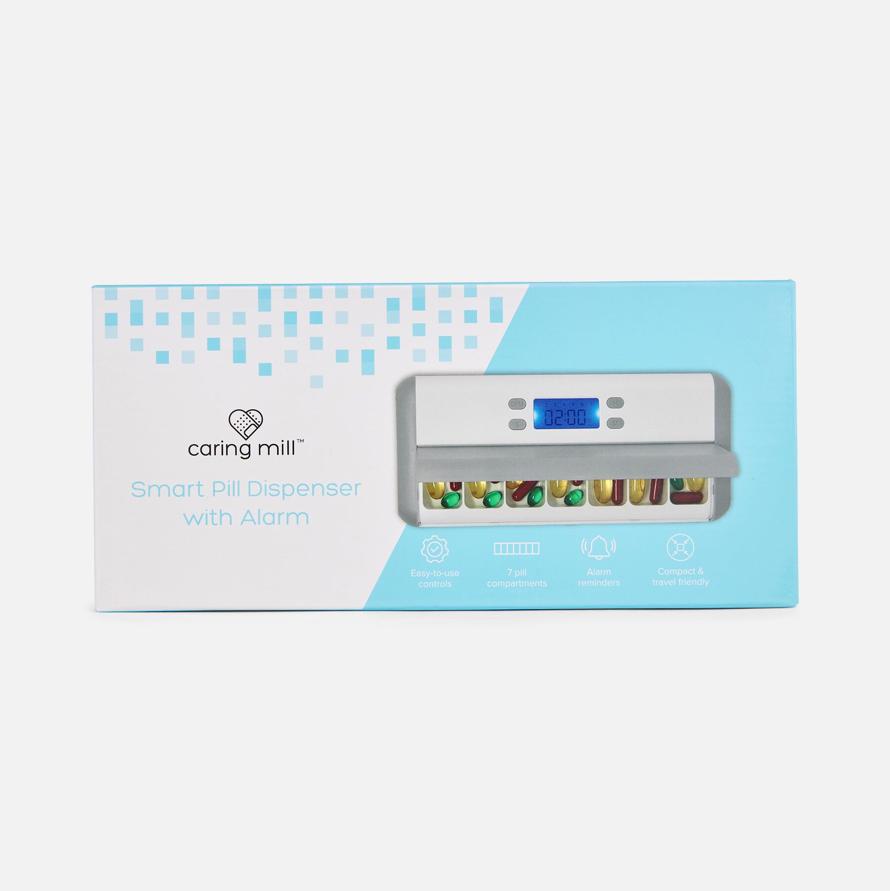 HSA Eligible Caring Mill™ Smart Pill Dispenser with Alarm | HSA Eligible