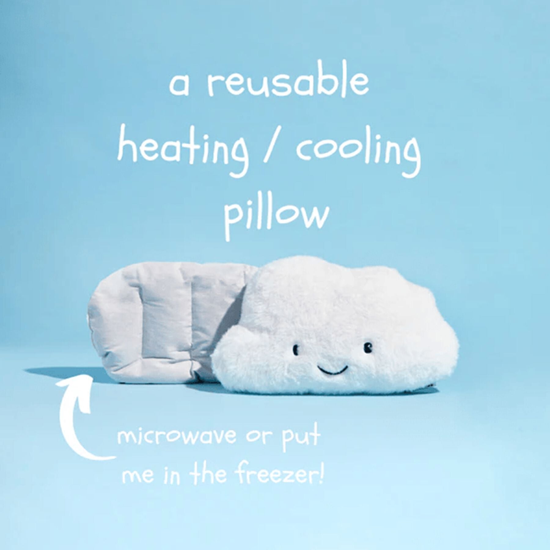 HSA Eligible August Period Pillow, Charlie the Cloud | HSA Eligible