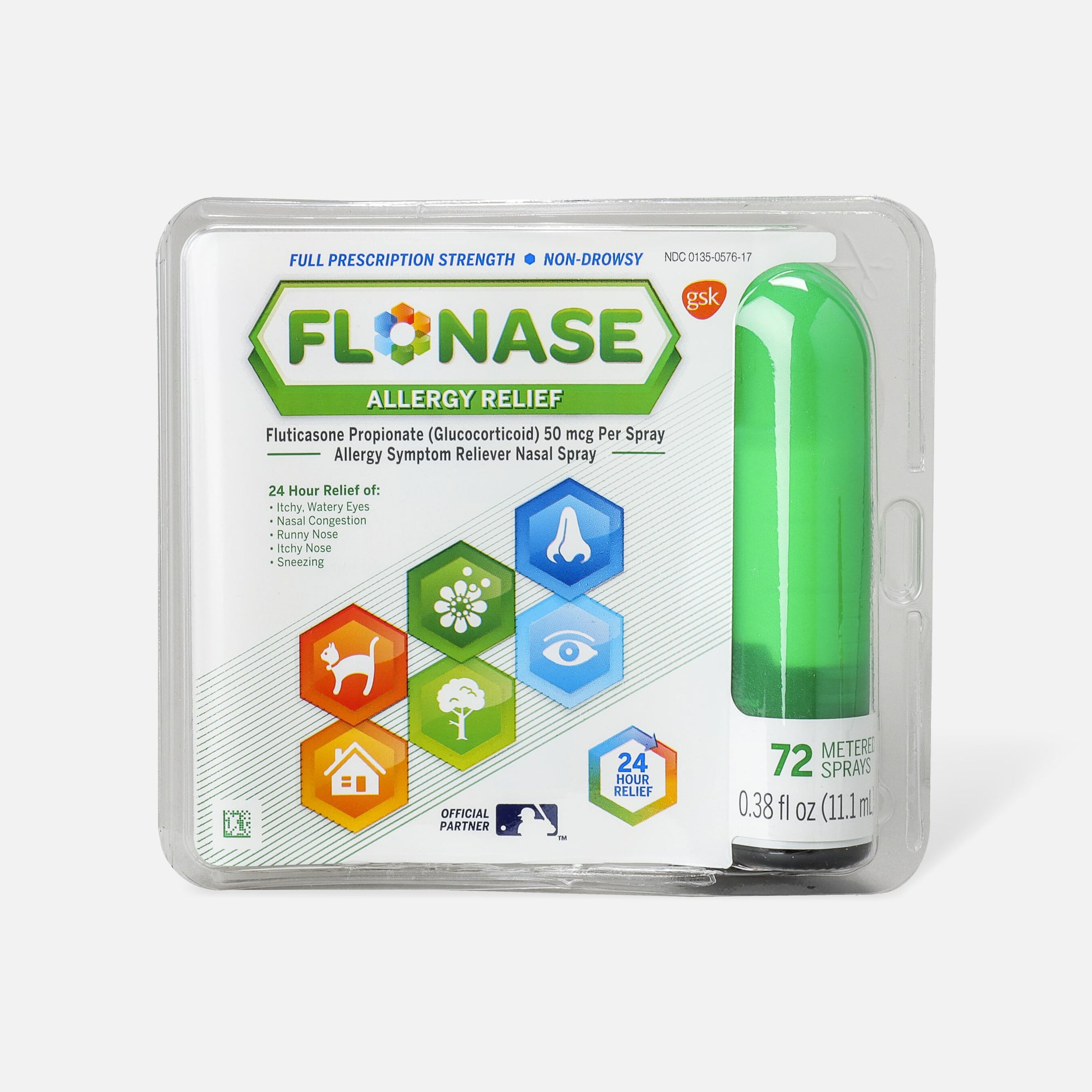 HSA Eligible Flonase Allergy Relief Nasal Spray, 72 ct. | HSA Eligible