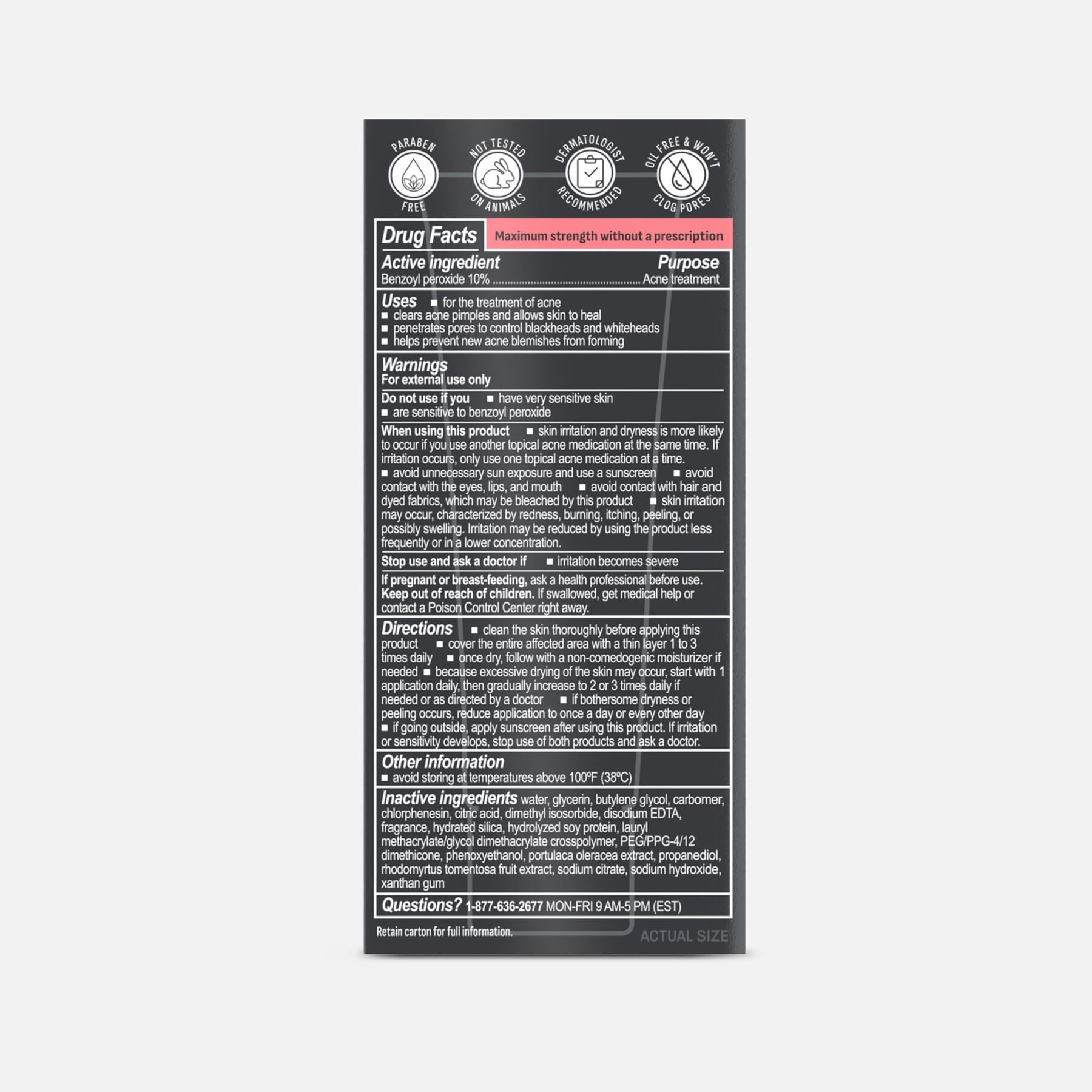 HSA Eligible Oxy Maximum Strength Acne Spot Treatment, 1 oz. | HSA Eligible