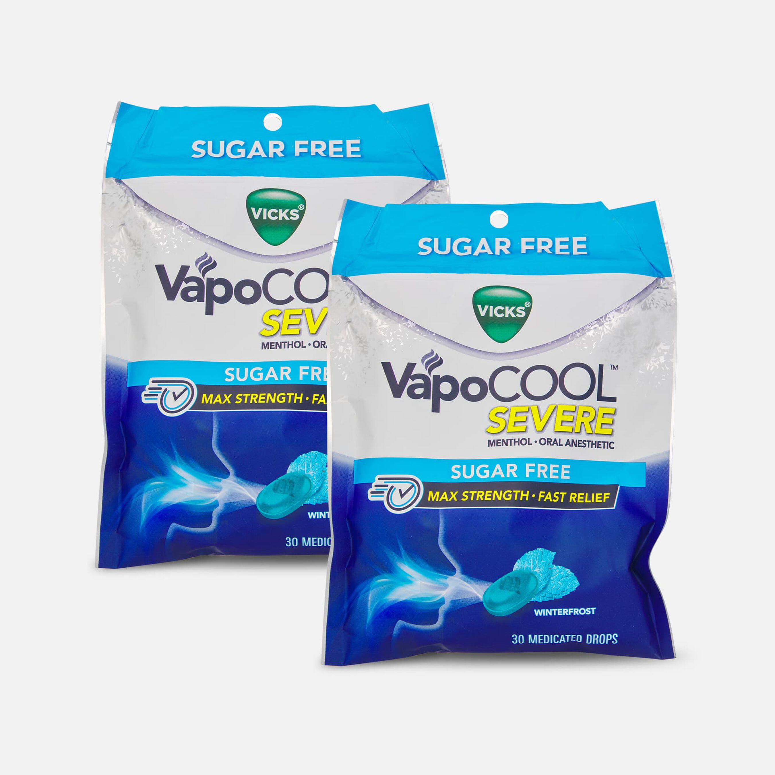 HSA Eligible Vicks VapoCool Severe Sugar-Free Medicated Sore Throat ...