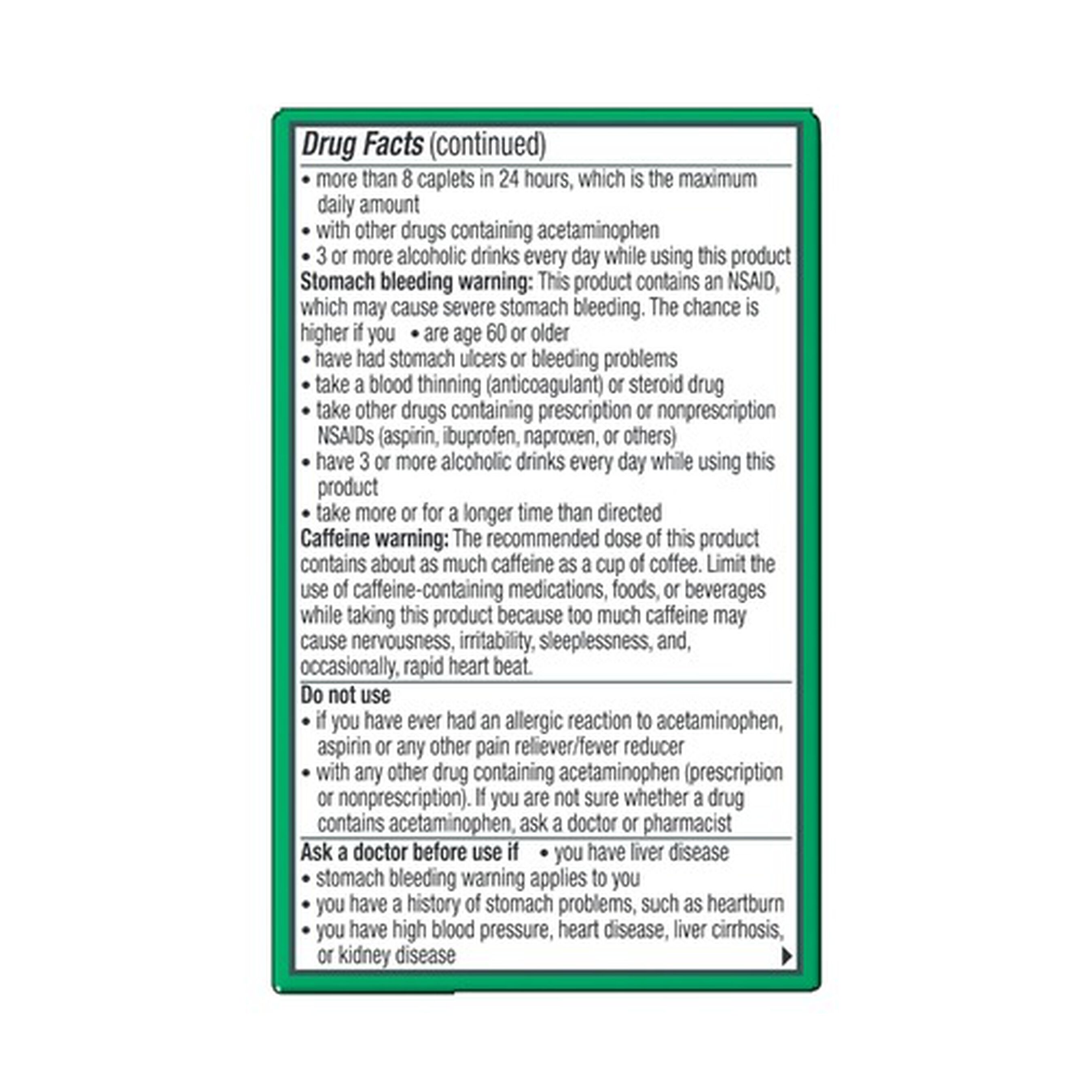 HSA Eligible Excedrin Extra Strength Caplets, 100 ct. | HSA Eligible