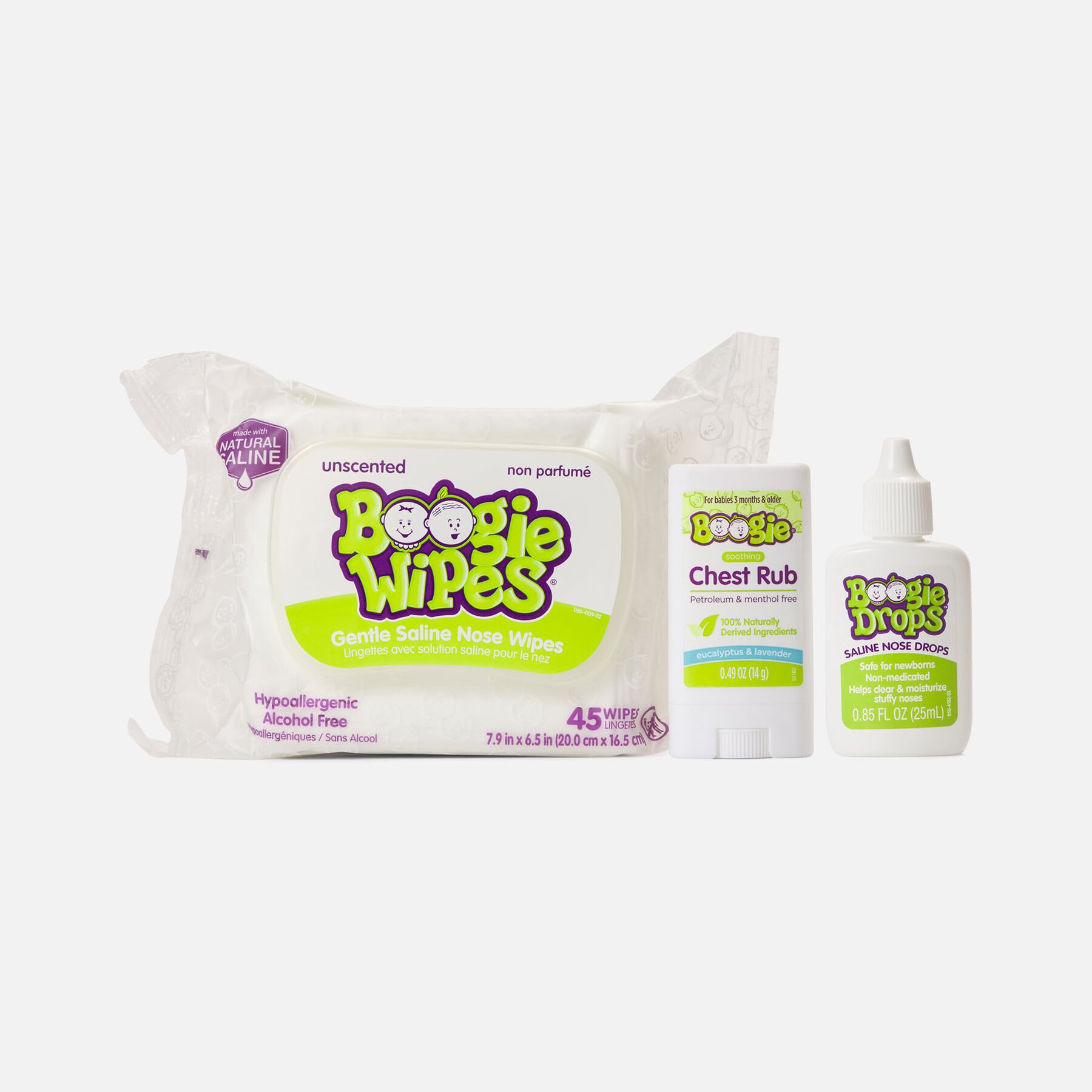 HSA Eligible Boogie Stuffy Nose Kit with Boogie Chest Rub Stick | HSA ...