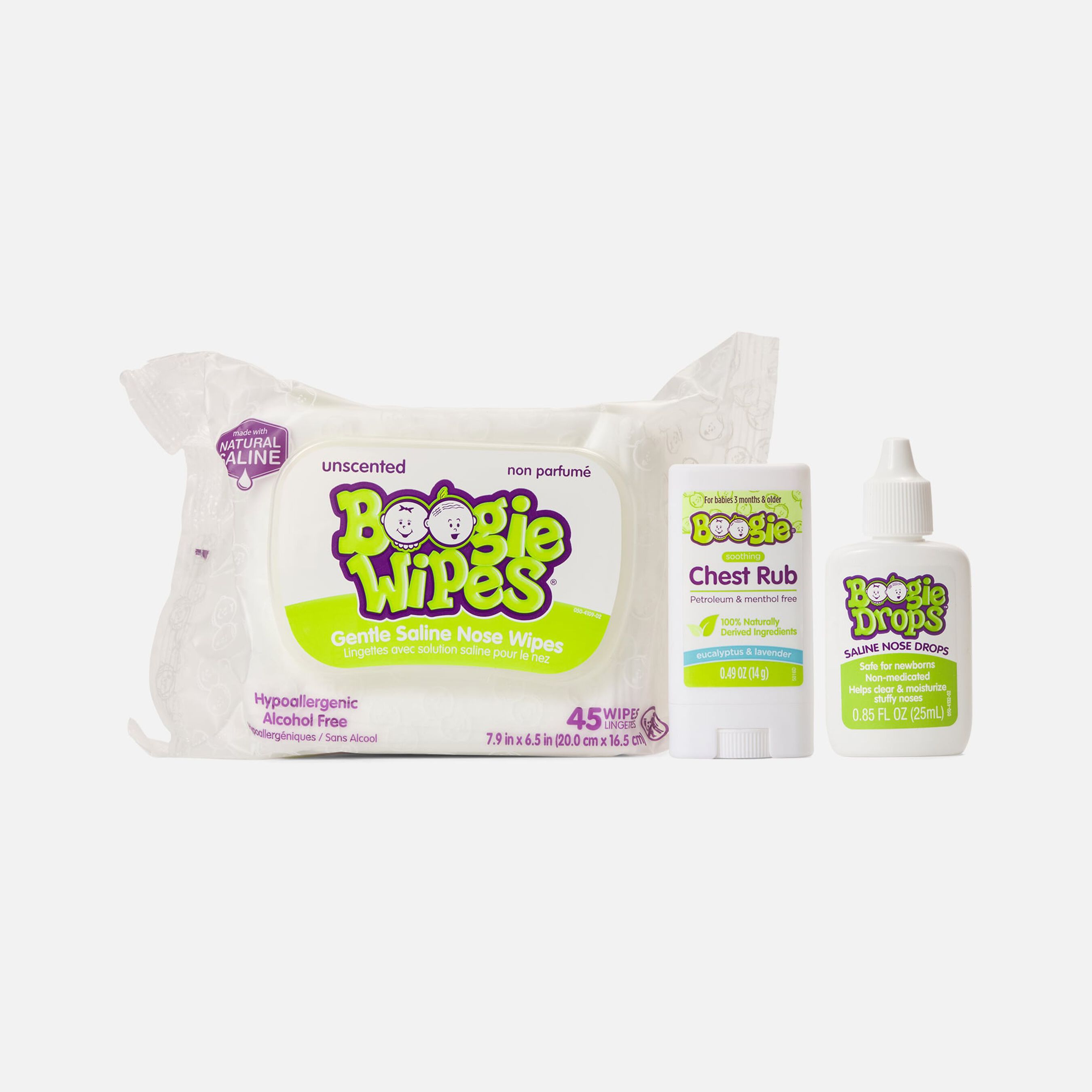HSA Eligible Boogie Stuffy Nose Kit with Boogie Chest Rub Stick | HSA ...