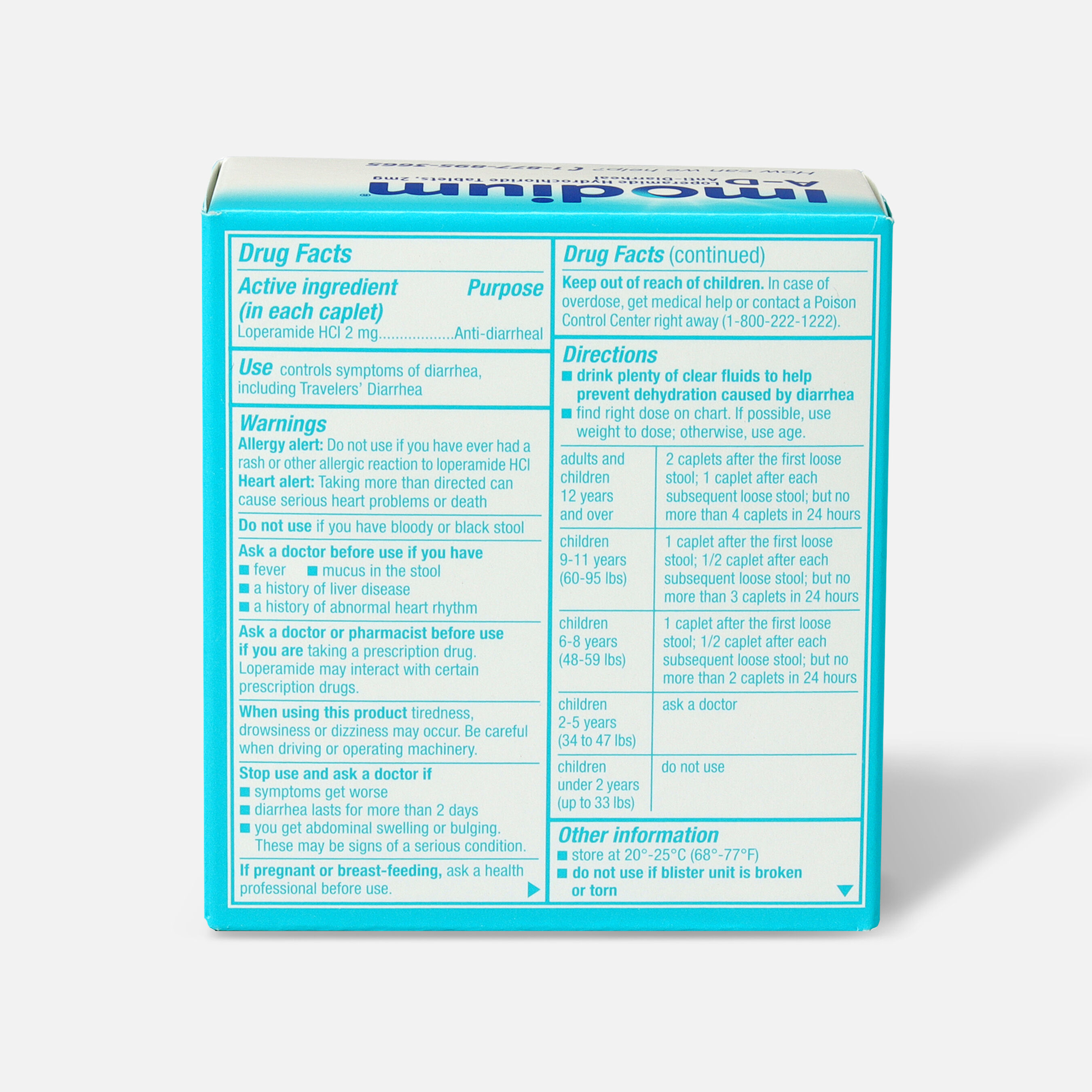 HSA Eligible Imodium A-D Anti-Diarrheal, Caplet 24 ct. | HSA Eligible