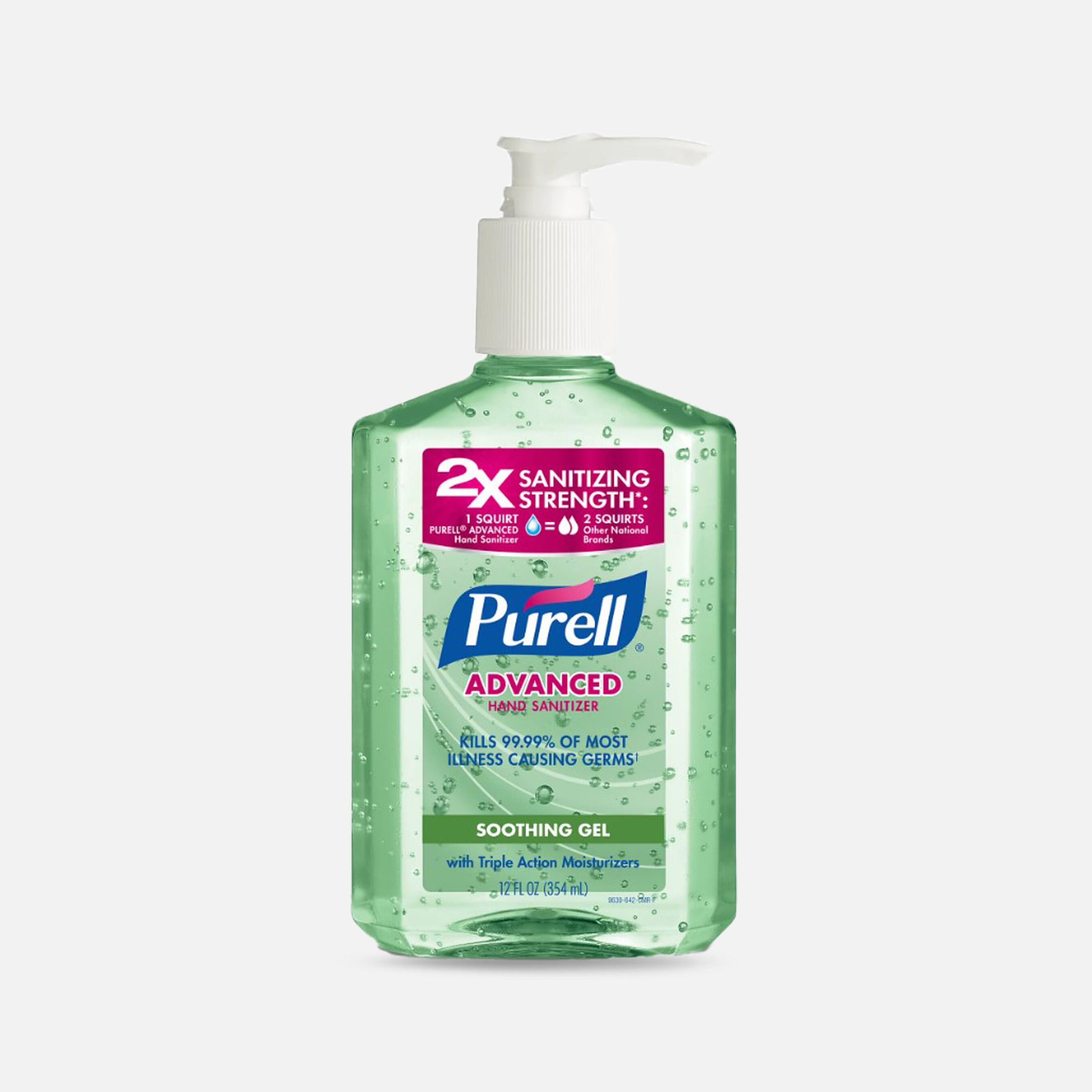 HSA Eligible Purell Advanced Hand Sanitizer Gel with Aloe, 12 fl oz ...