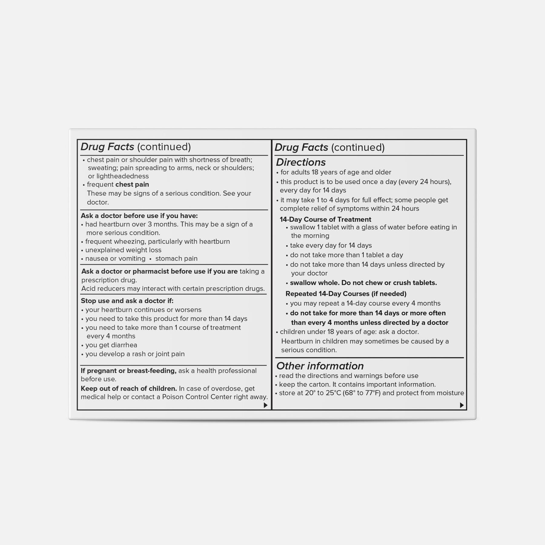 HSA Eligible Caring Mill™ Omeprazole Delayed Release Tablets, 42 ct ...