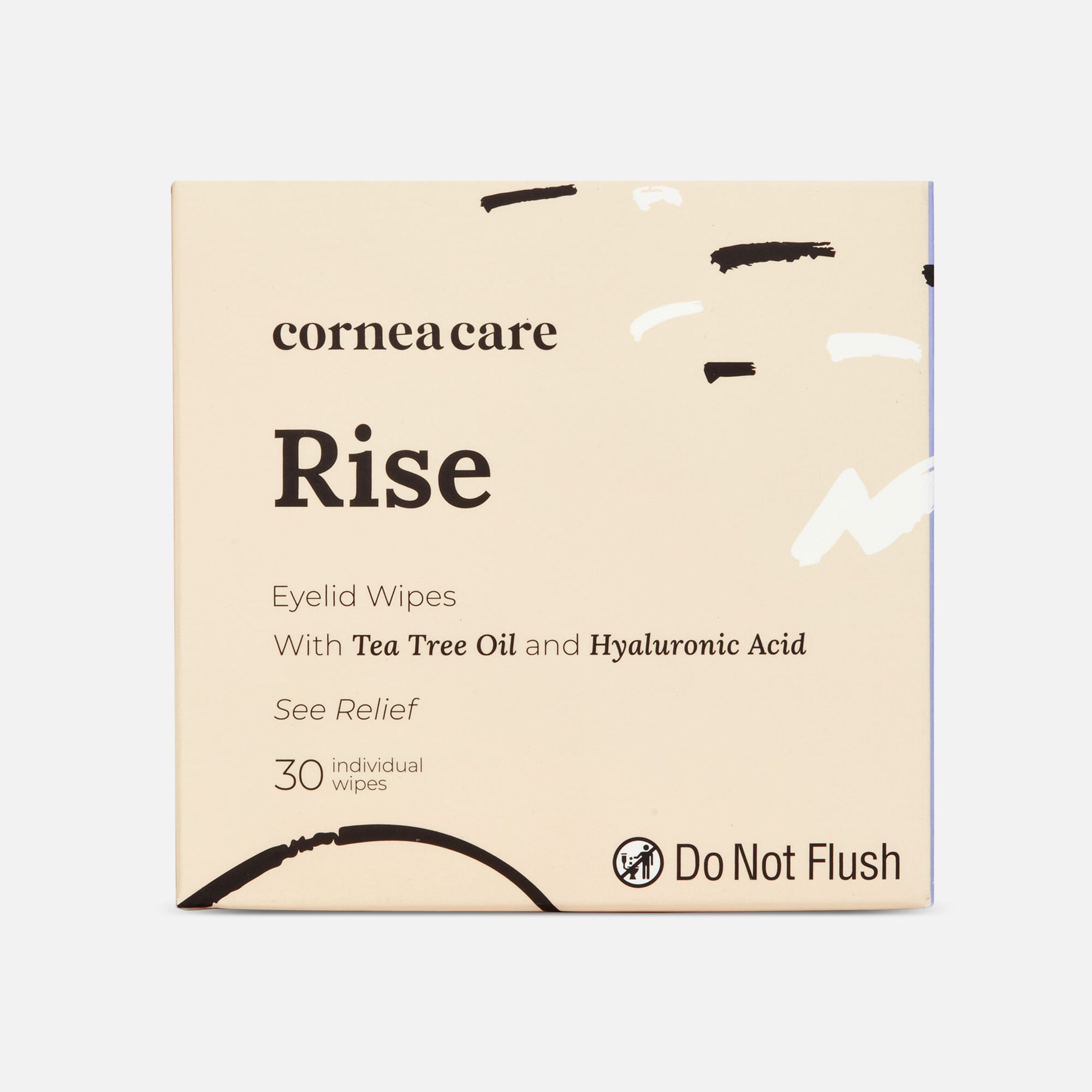 HSA Eligible CorneaCare Rise Eyelid Wipes, 30 ct. | HSA Eligible
