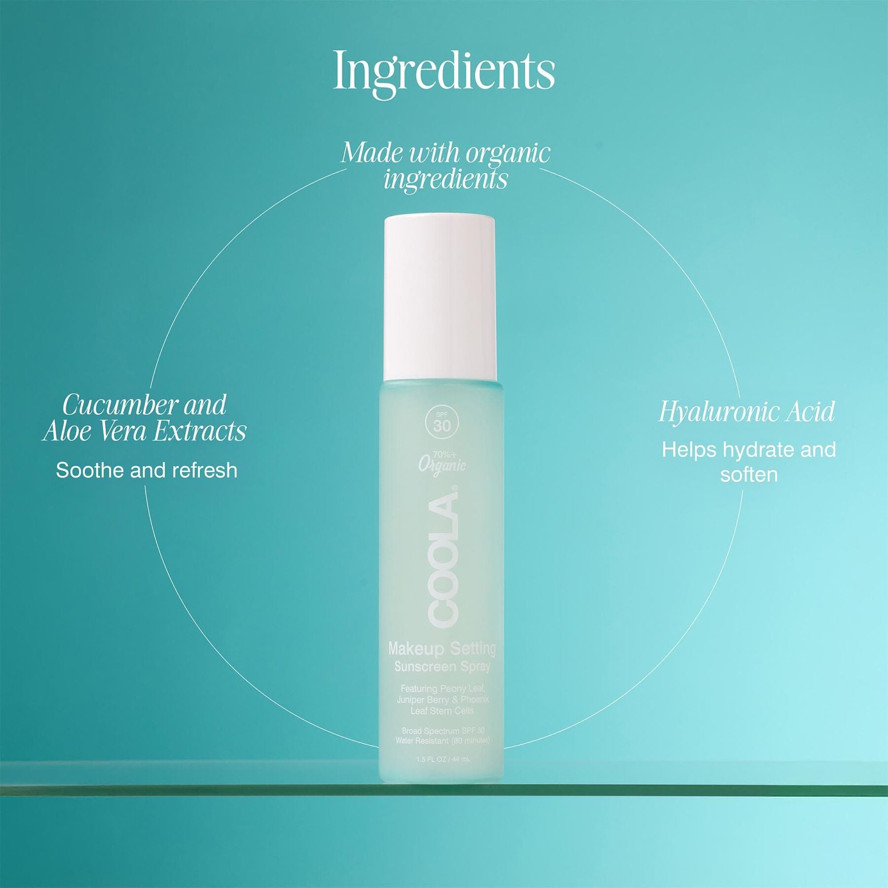 HSA Eligible COOLA Setting Sunscreen Spray, SPF 30 | HSA Eligible