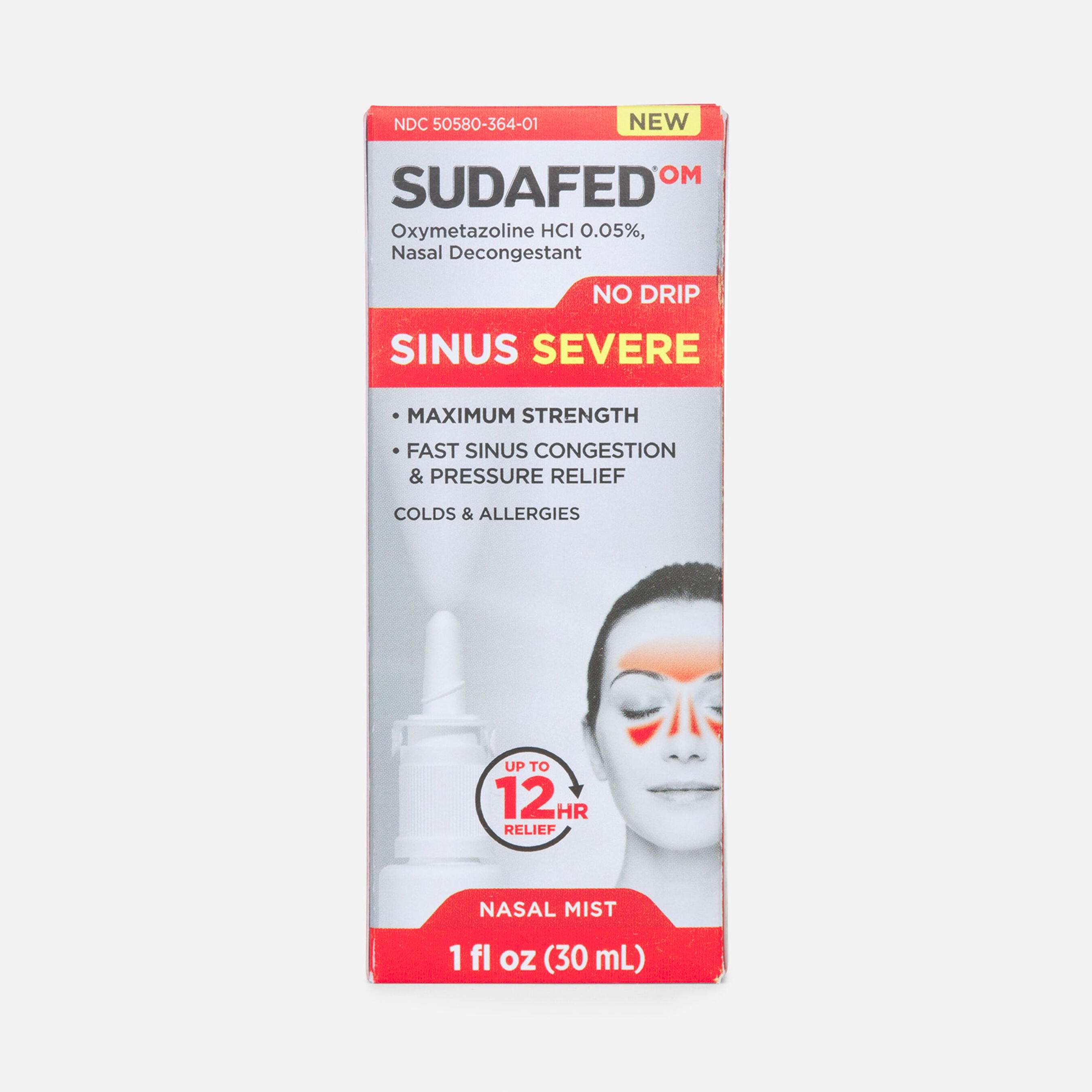 HSA Eligible Sudafed Sinus Severe No Drip Nasal Spray, 1 fl oz. | HSA ...