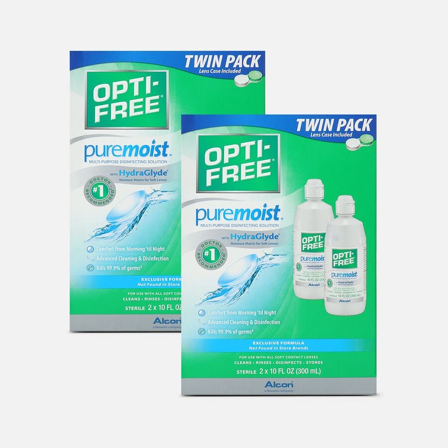 HSA Eligible Opti-Free PureMoist Disinfecting Solution 10 fl oz. (4 ...