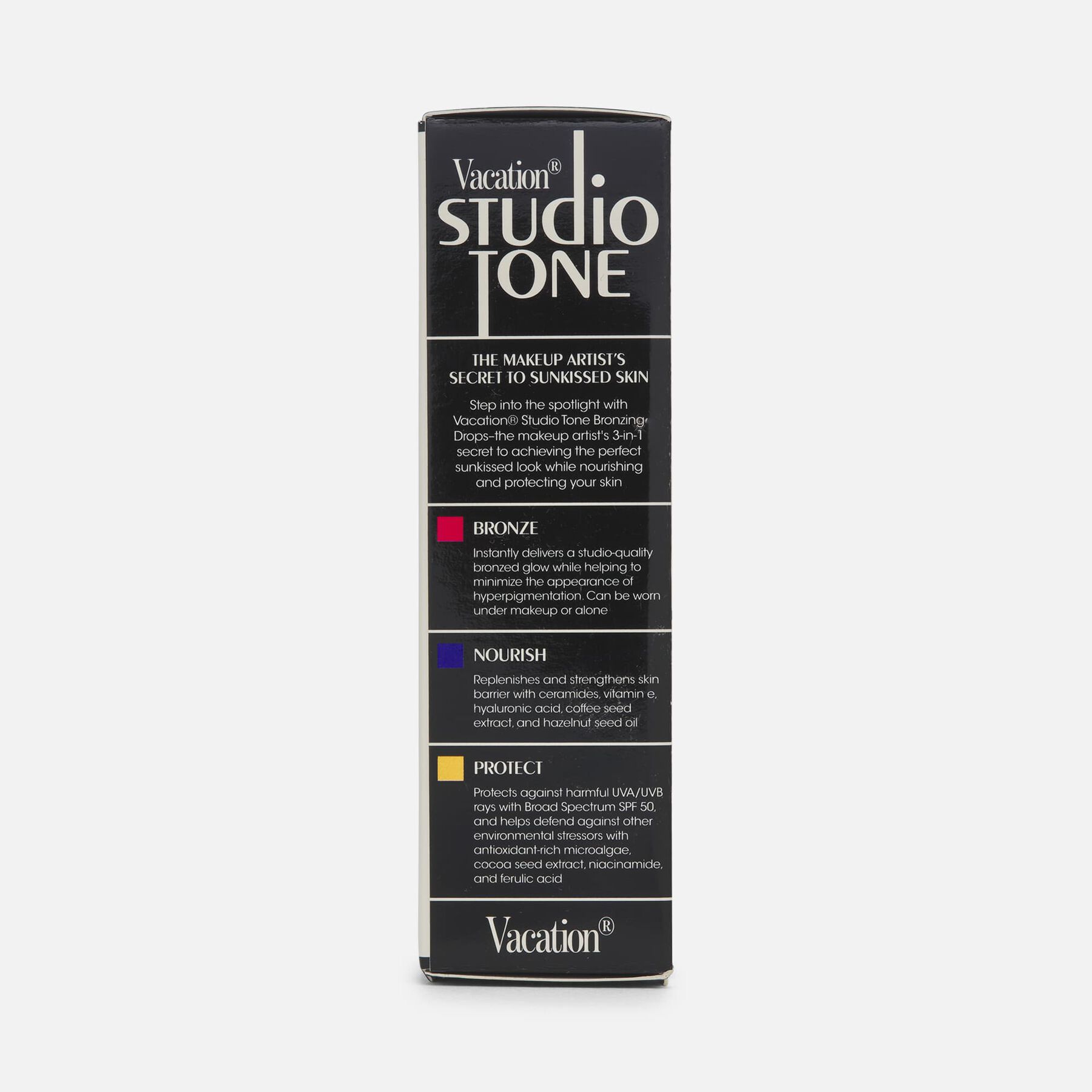 HSA Eligible Vacation Studio Tone SPF 50 Bronzing Drops for Face, 1 oz ...