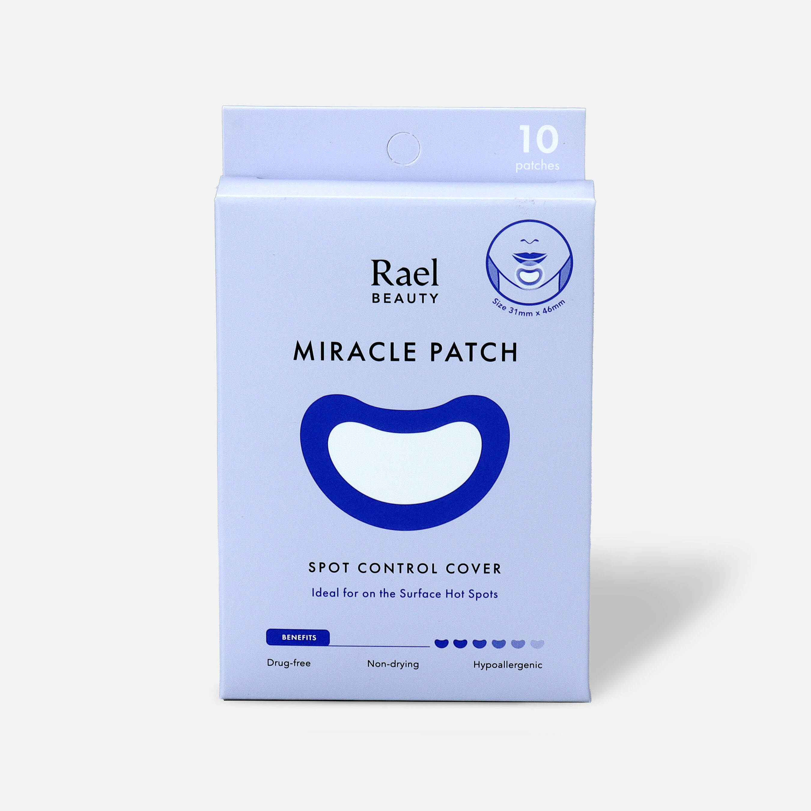 Rael Beauty Miracle Patch Spot Control Cover - 10ct