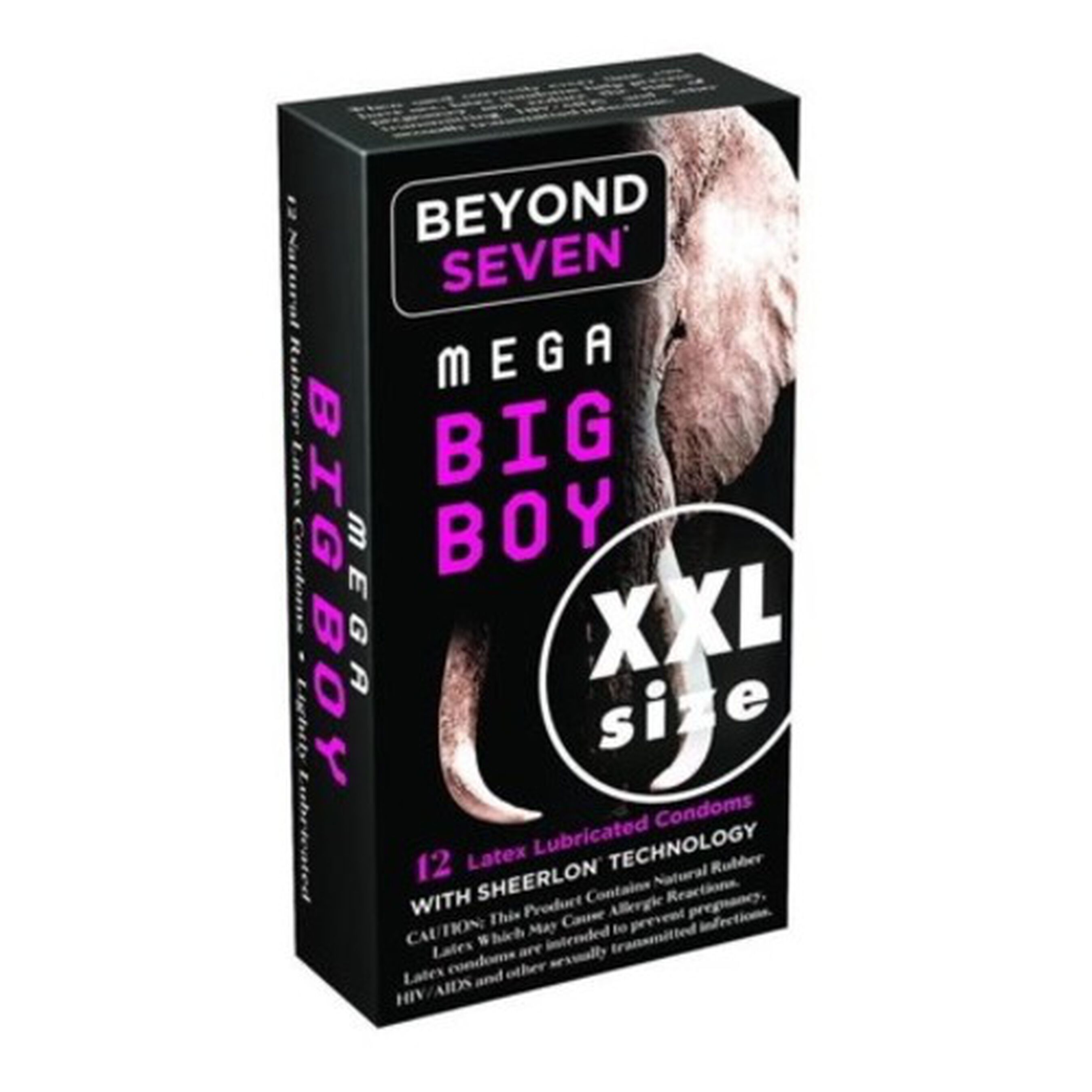Beyond Seven Mega Big Boy Condoms 12 Ct Beyond Seven Mega Big Boy Condoms 12 Ct