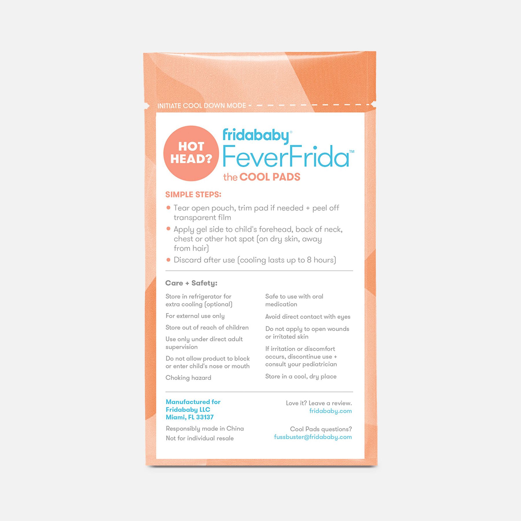 HSA Eligible Frida Baby FeverFrida the Cool Pads (5-Pack) | HSA Eligible