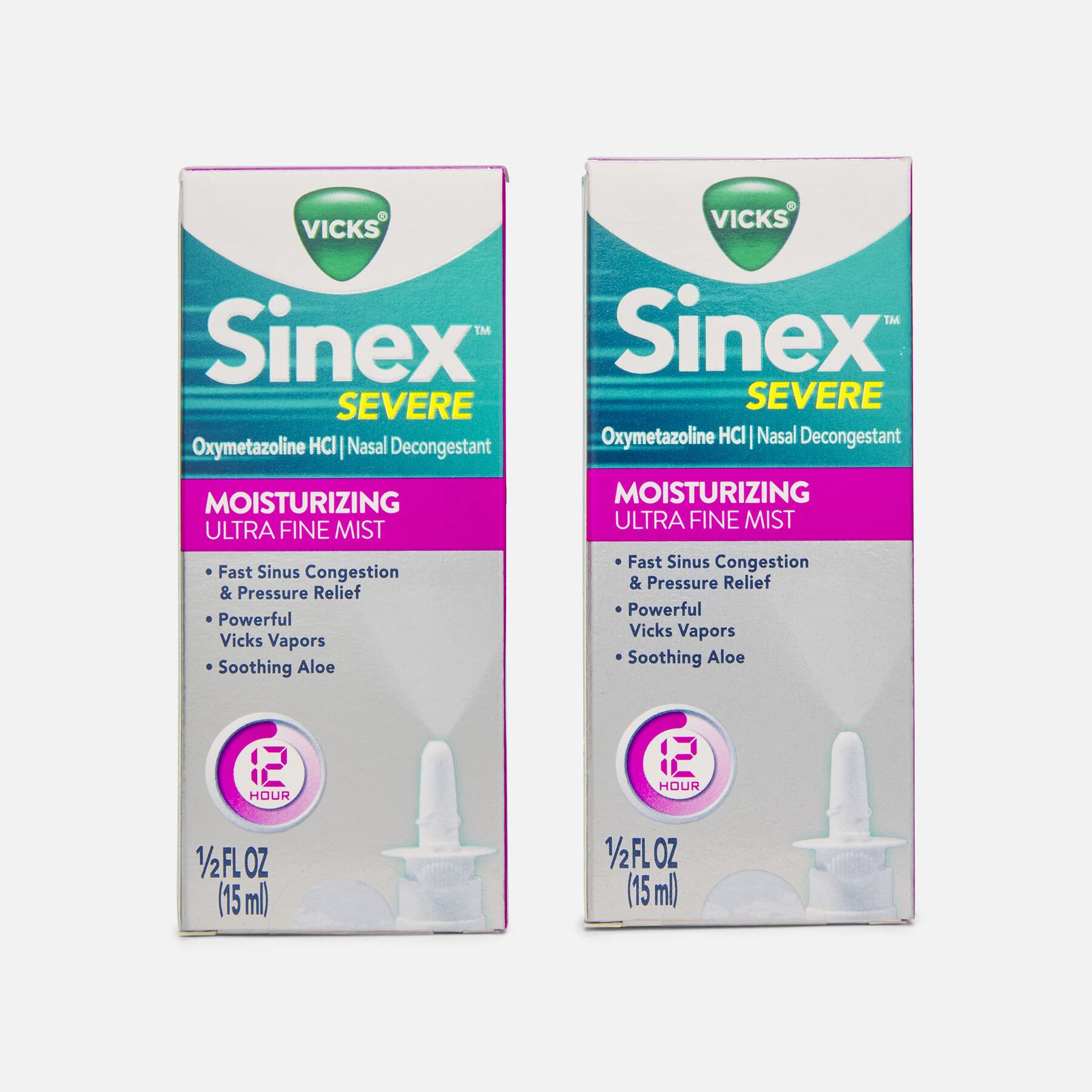 HSA Eligible Vicks Sinex Severe Moisturizing Ultra Fine Nasal Mist, 0.5 ...