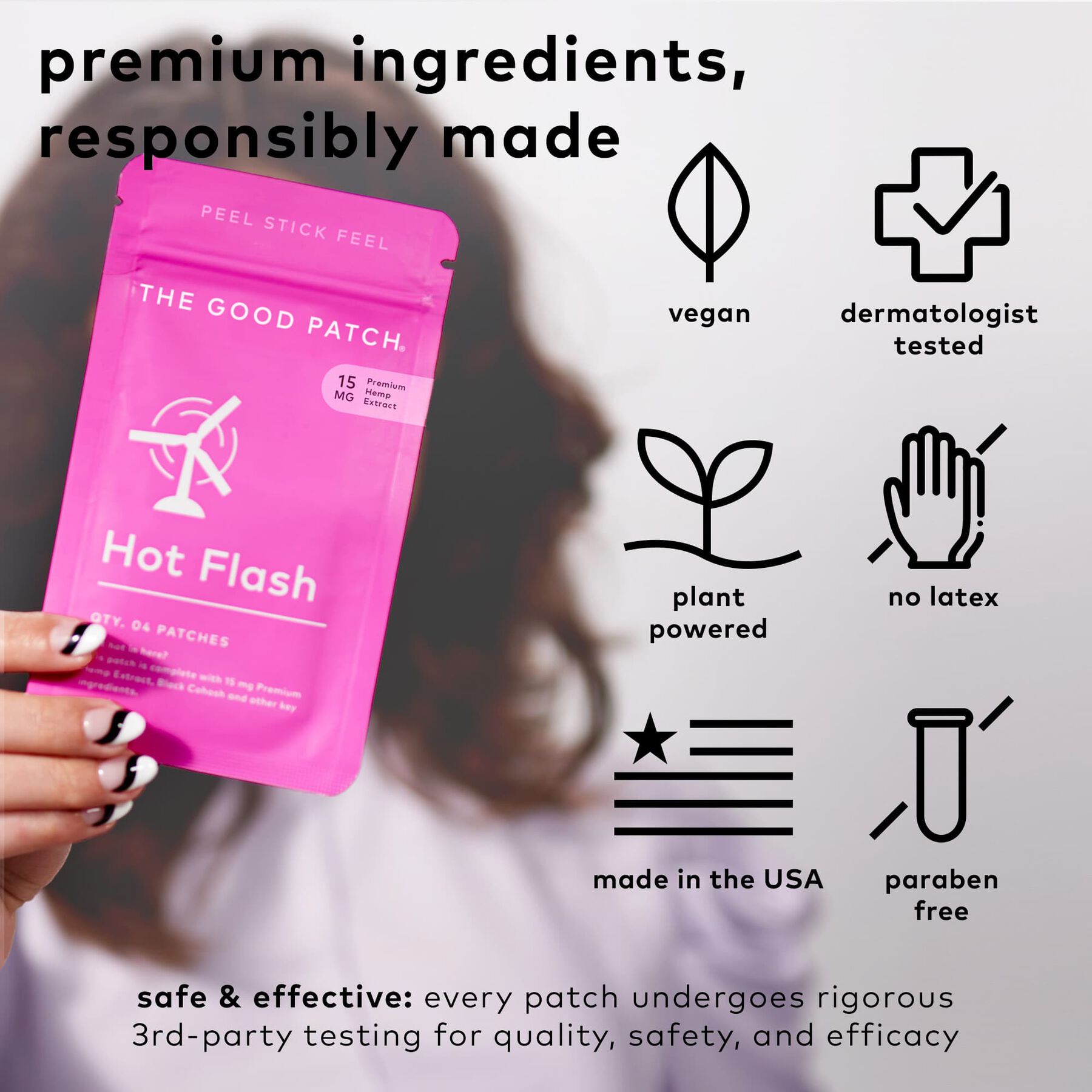 HSA Eligible The Good Patch® Hot Flash - Wellness Patch, 4 ct. | HSA ...