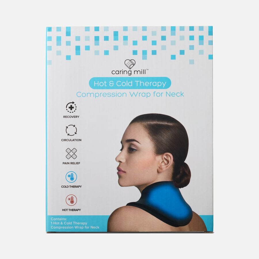 HSA Eligible Caring Mill™ Hot & Cold Therapy Compression Wrap for Neck ...