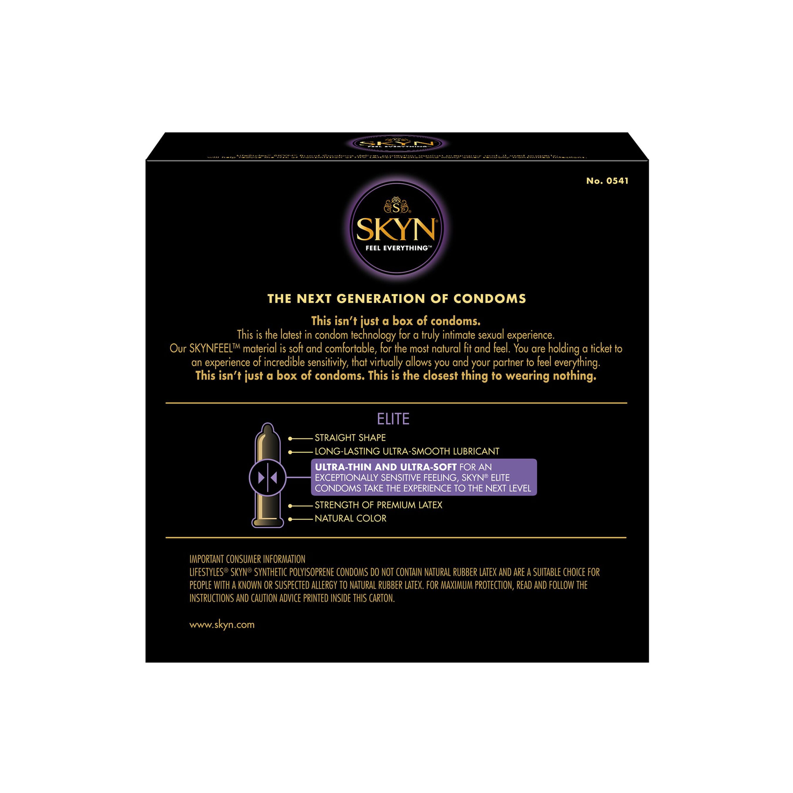 HSA Eligible SKYN Elite Non-Latex Condom, 36 ct. | HSA Eligible