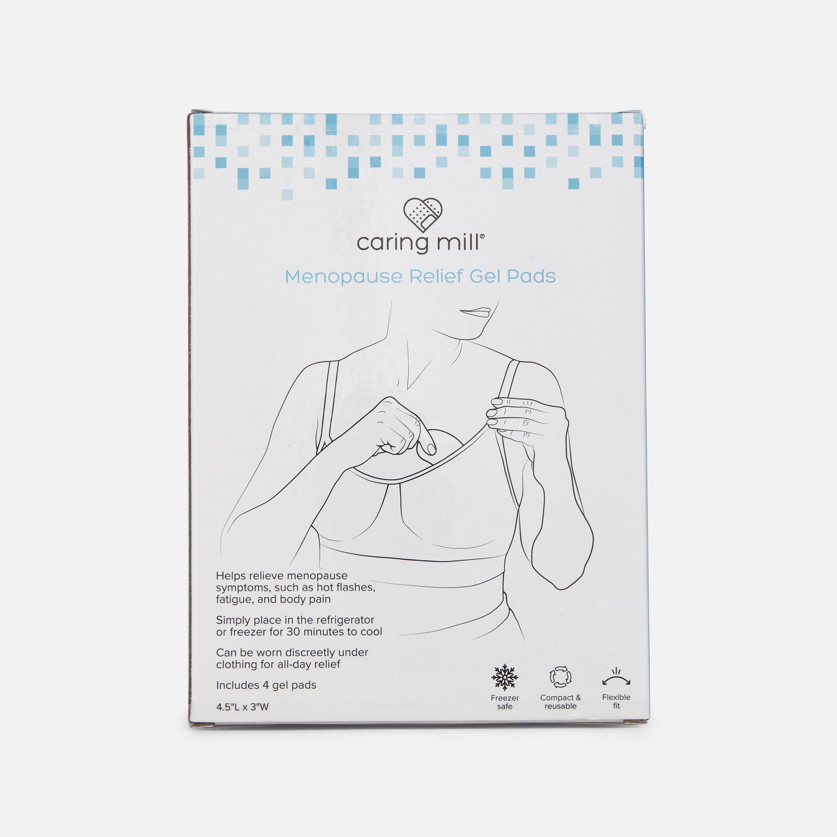 HSA Eligible Caring Mill™ Menopause Relief Gel Pads, 4 ct. | HSA Eligible