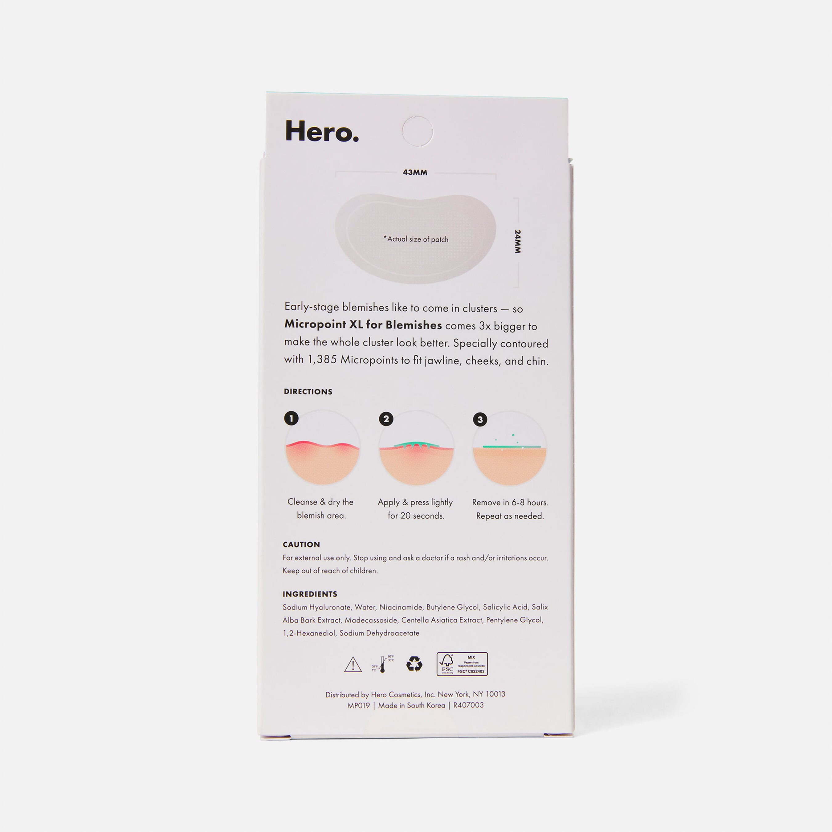 HSA Eligible Mighty Patch Micropoint XL for Blemishes, 6 ct. | HSA Eligible