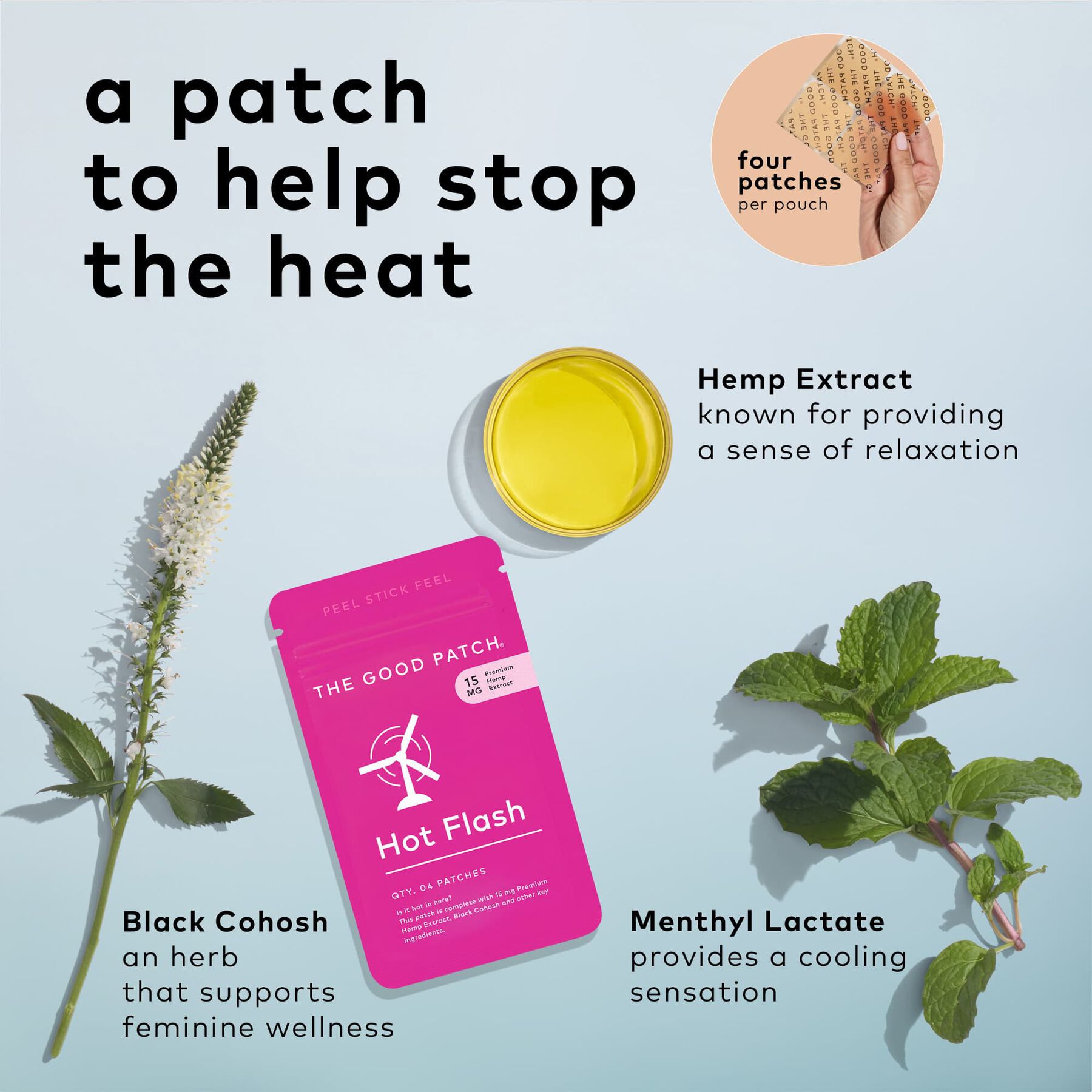HSA Eligible The Good Patch® Hot Flash - Wellness Patch, 4 ct. | HSA ...