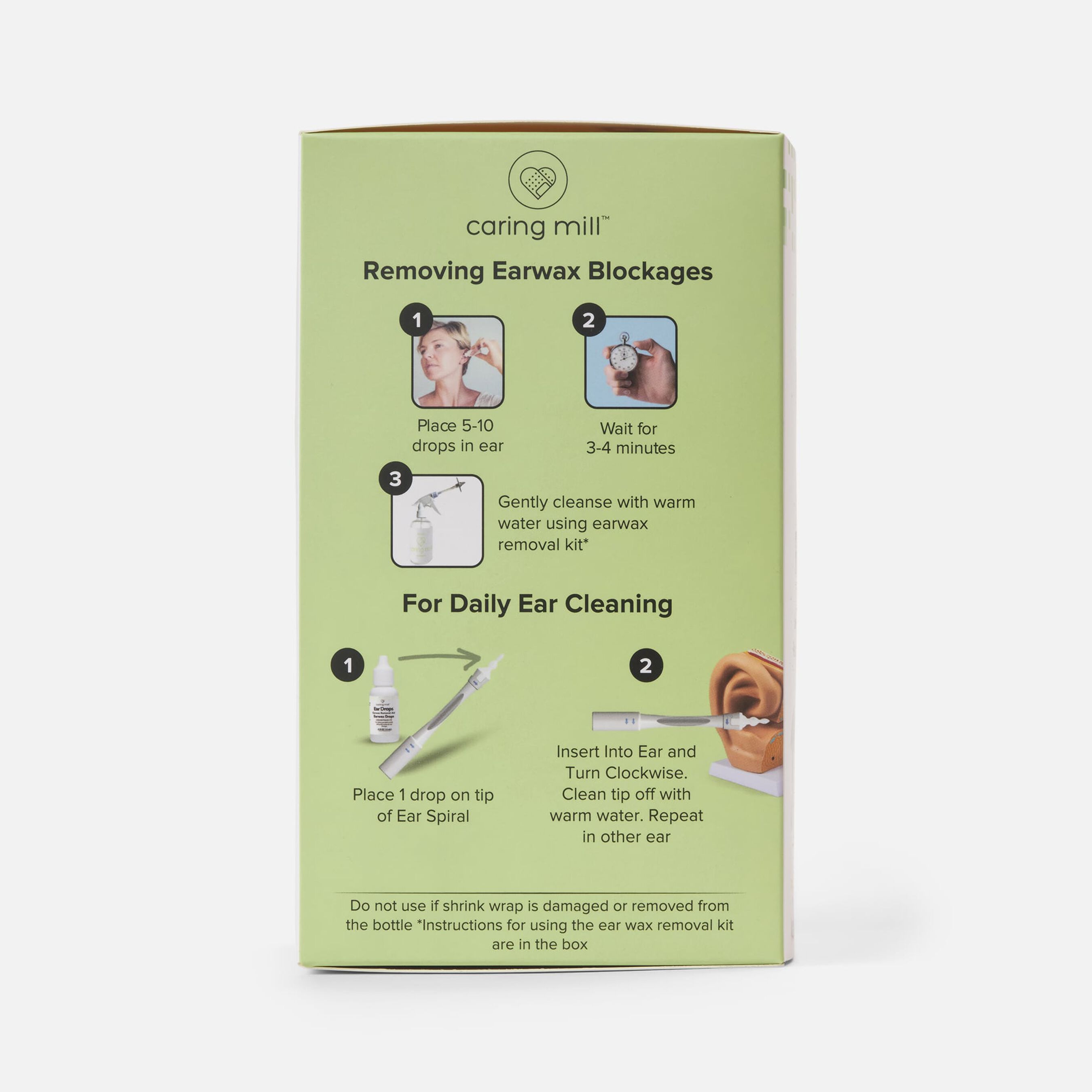HSA Eligible Caring Mill™ Ear Wax Removal Kit | HSA Eligible