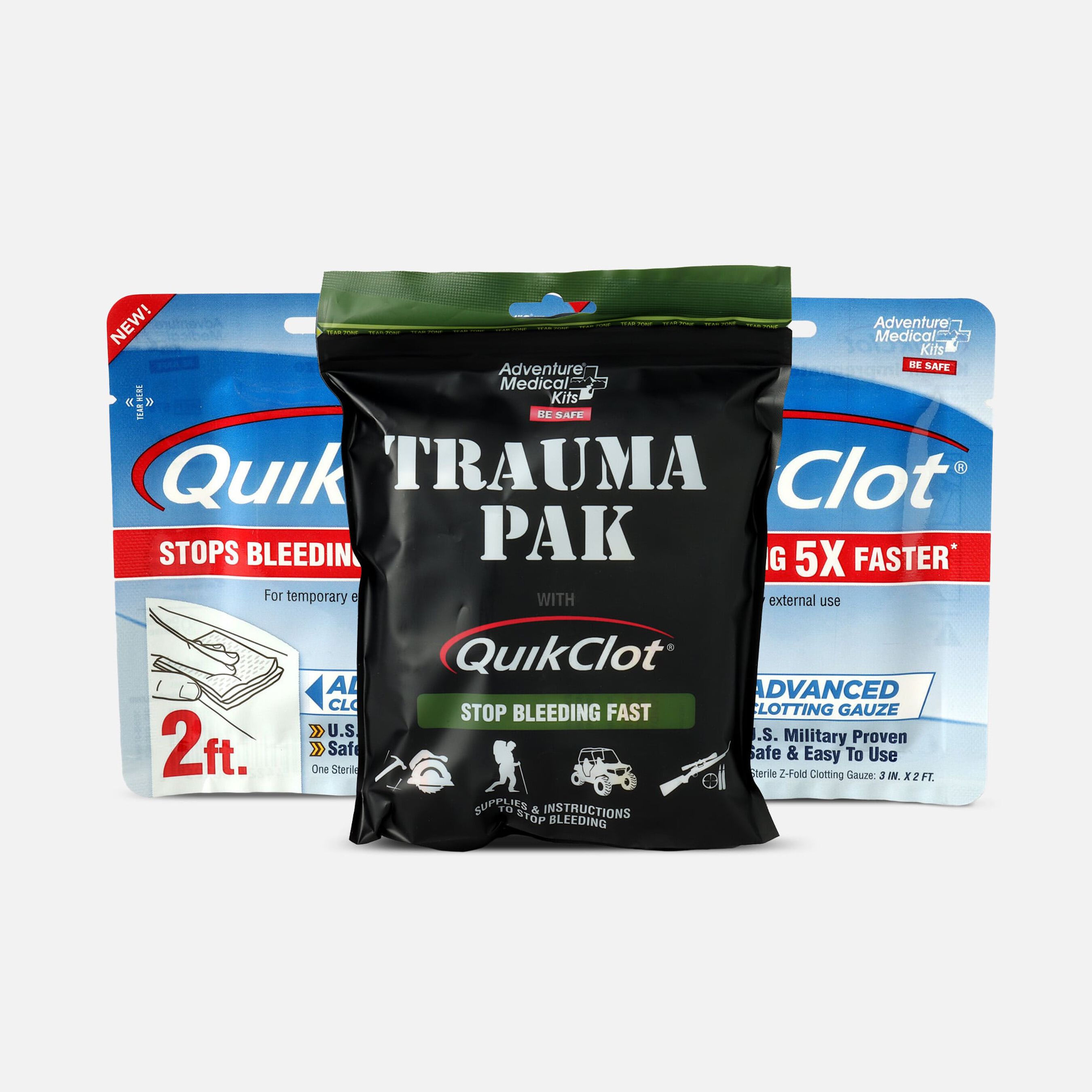 HSA Eligible Trauma Pak & QuikClot Bundle | HSA Eligible